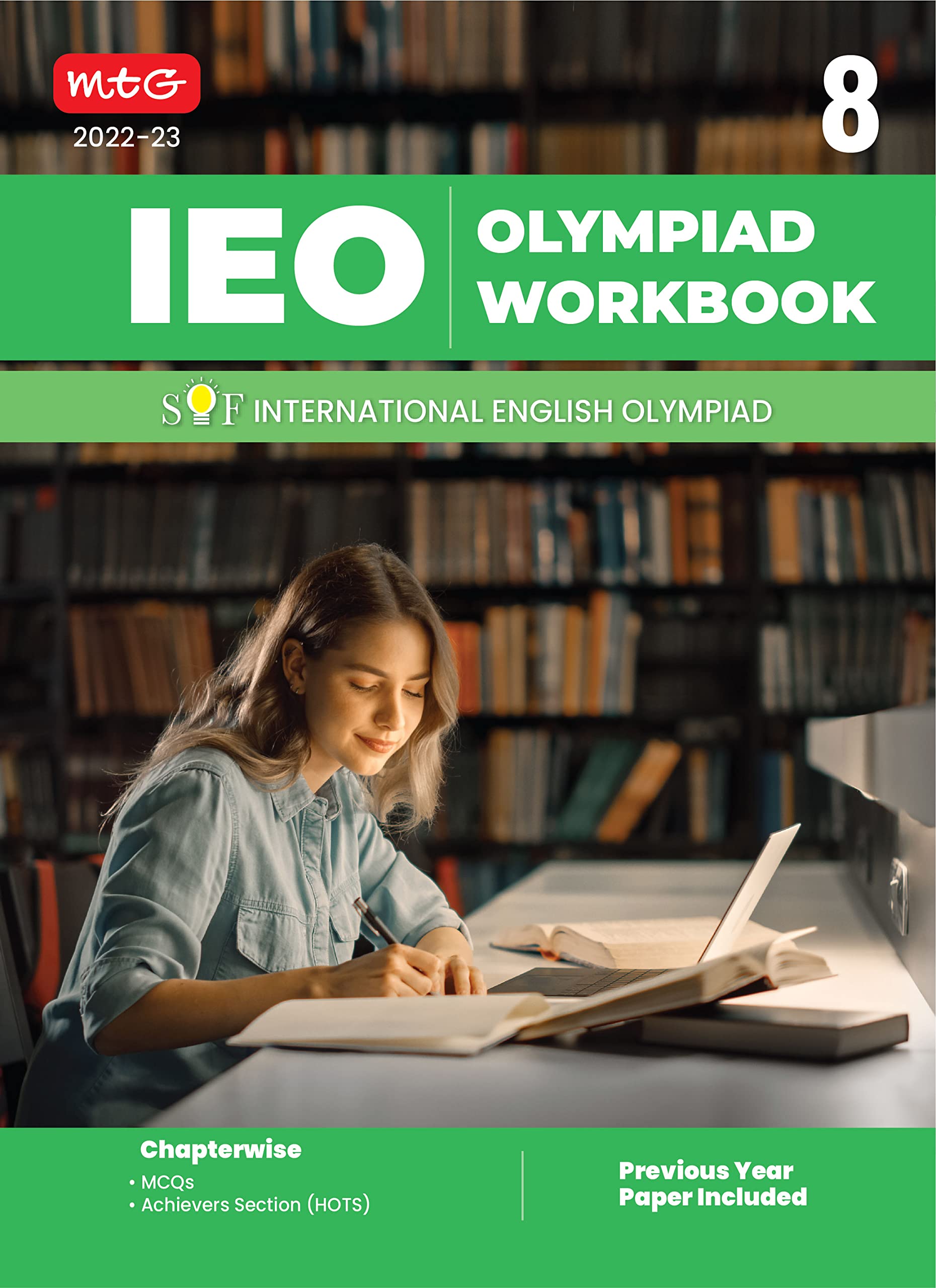 Buy International English Olympiad (IEO) Work Book for Class 8 - MCQs ...