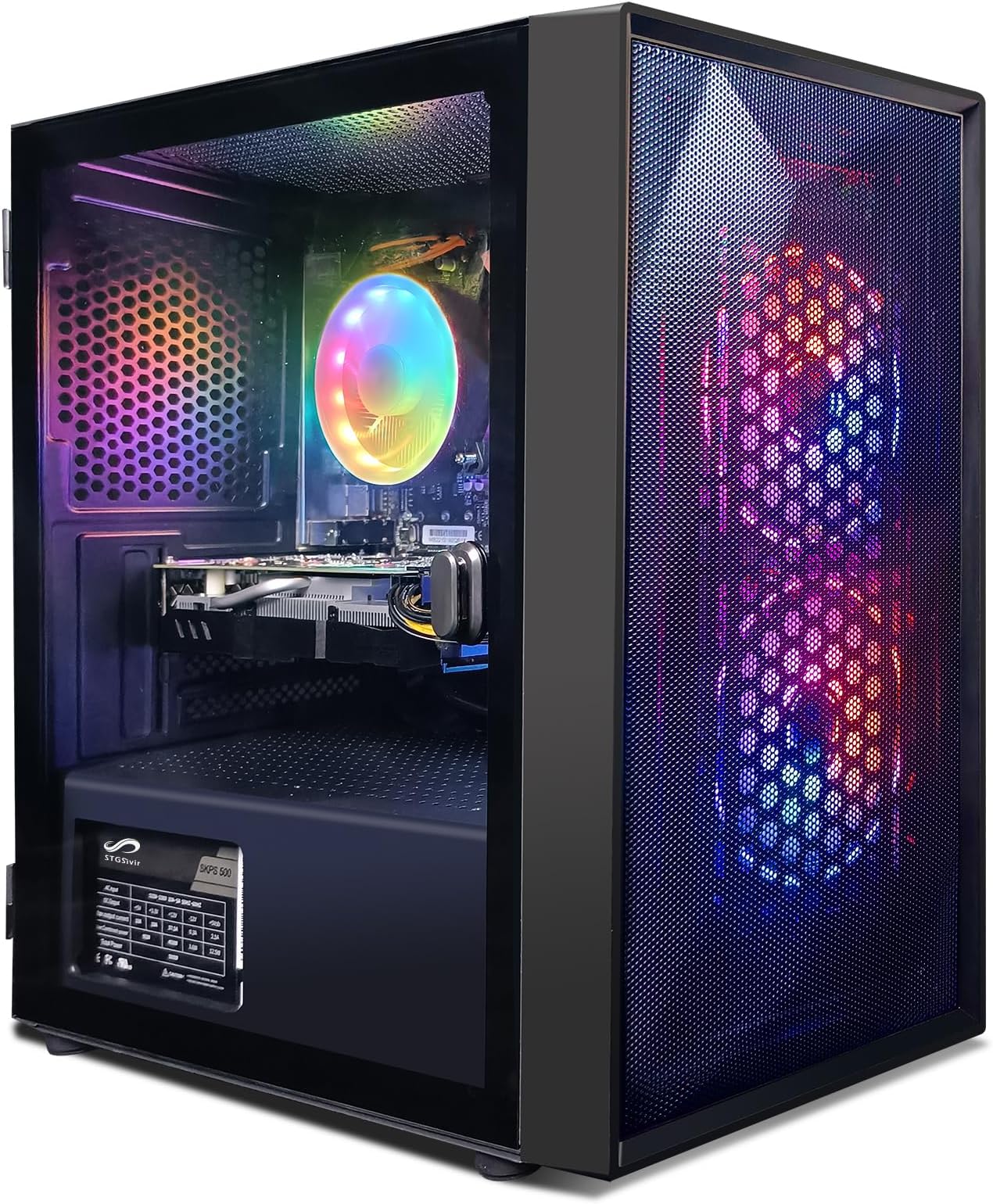 STGsivir Basic Gaming PC, Intel Core i5 bis zu 3.7GHz, AMD RX 550 4GB ...
