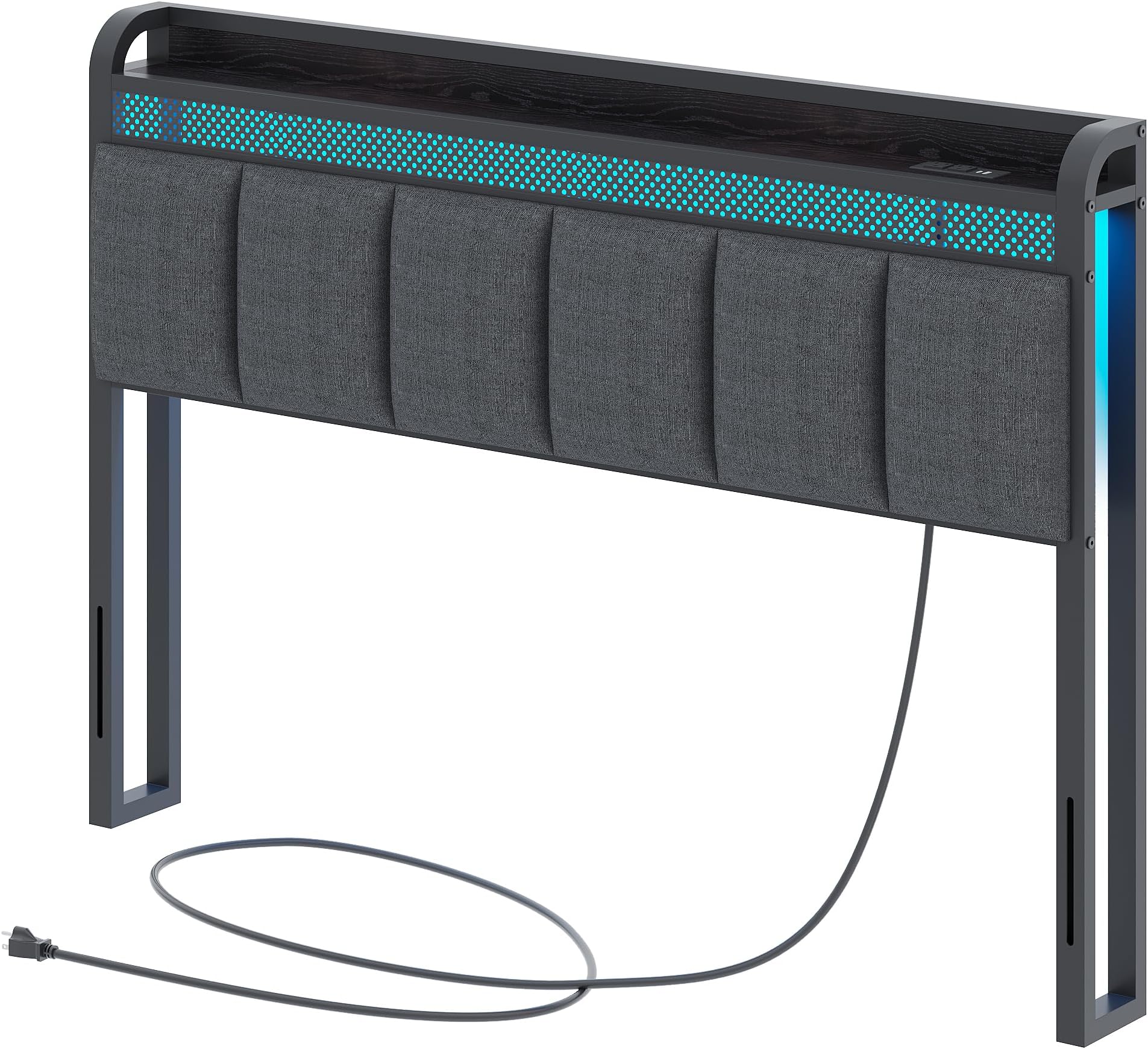 Amazon.com - BSHOMGI Headboard, Full Headboard for Bed with Nightstand ...