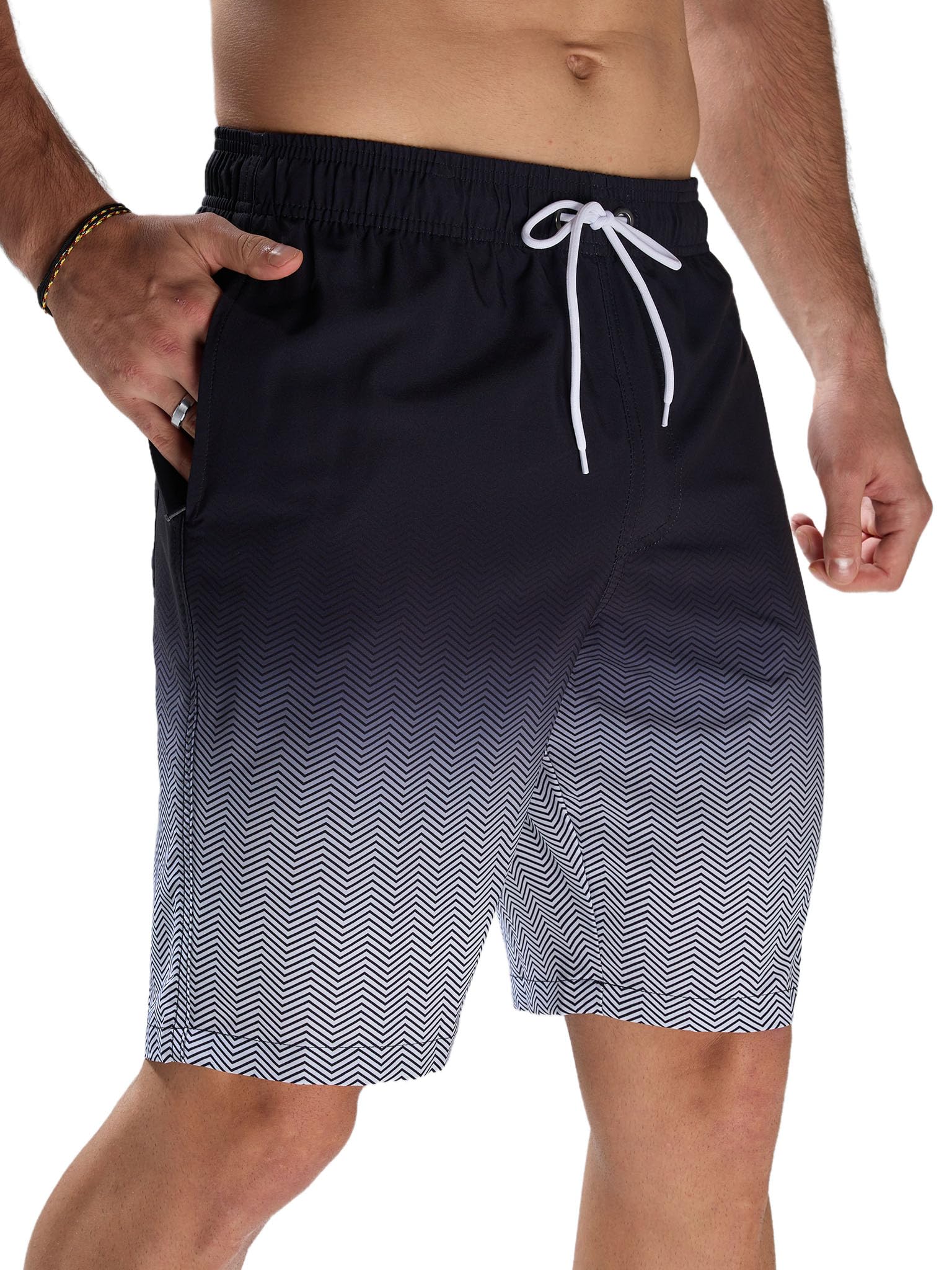 Costume De Bain Homme Arcweg Men's Big And Tall Compression Swim Trunks ...