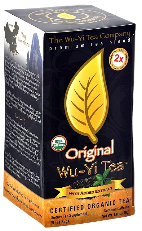 Amazon.com : The Wu Yi Tea Company Tea Original, 25-Count : Herbal Teas ...