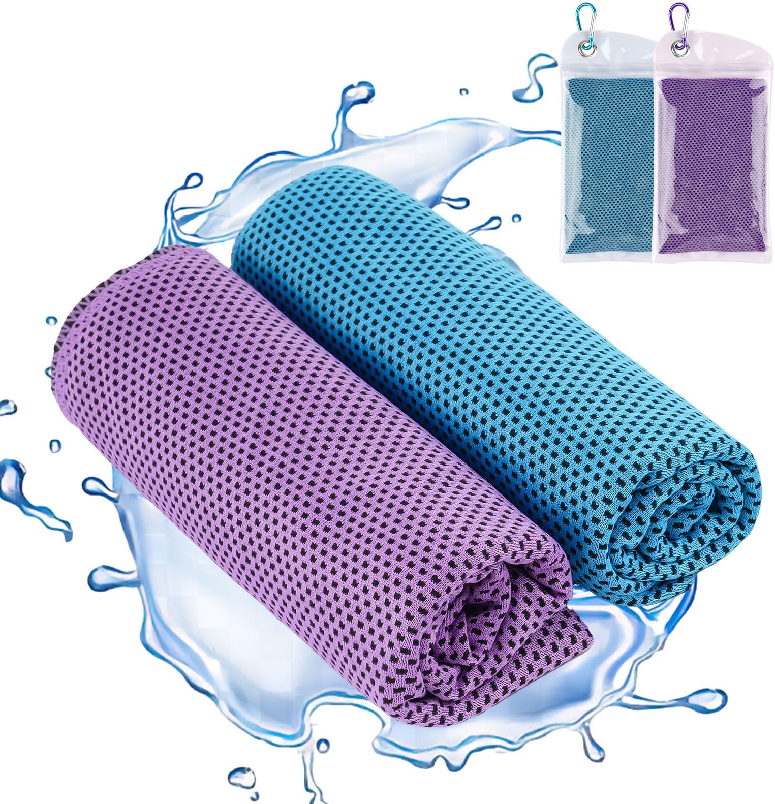 QXCFTW 6Pcs Gym Towel, Sweat Towel, Cooling Towel, Cool Towel, Travel ...