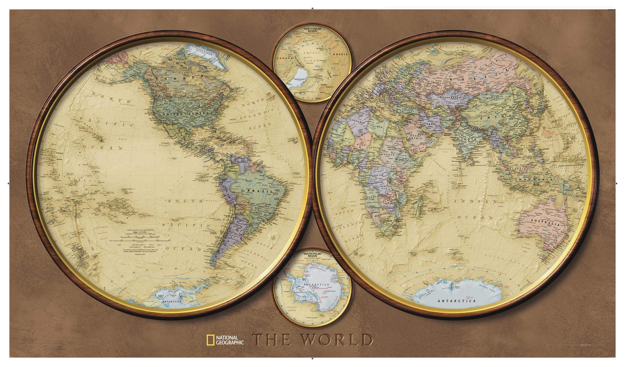 Hemispheres Of The World
