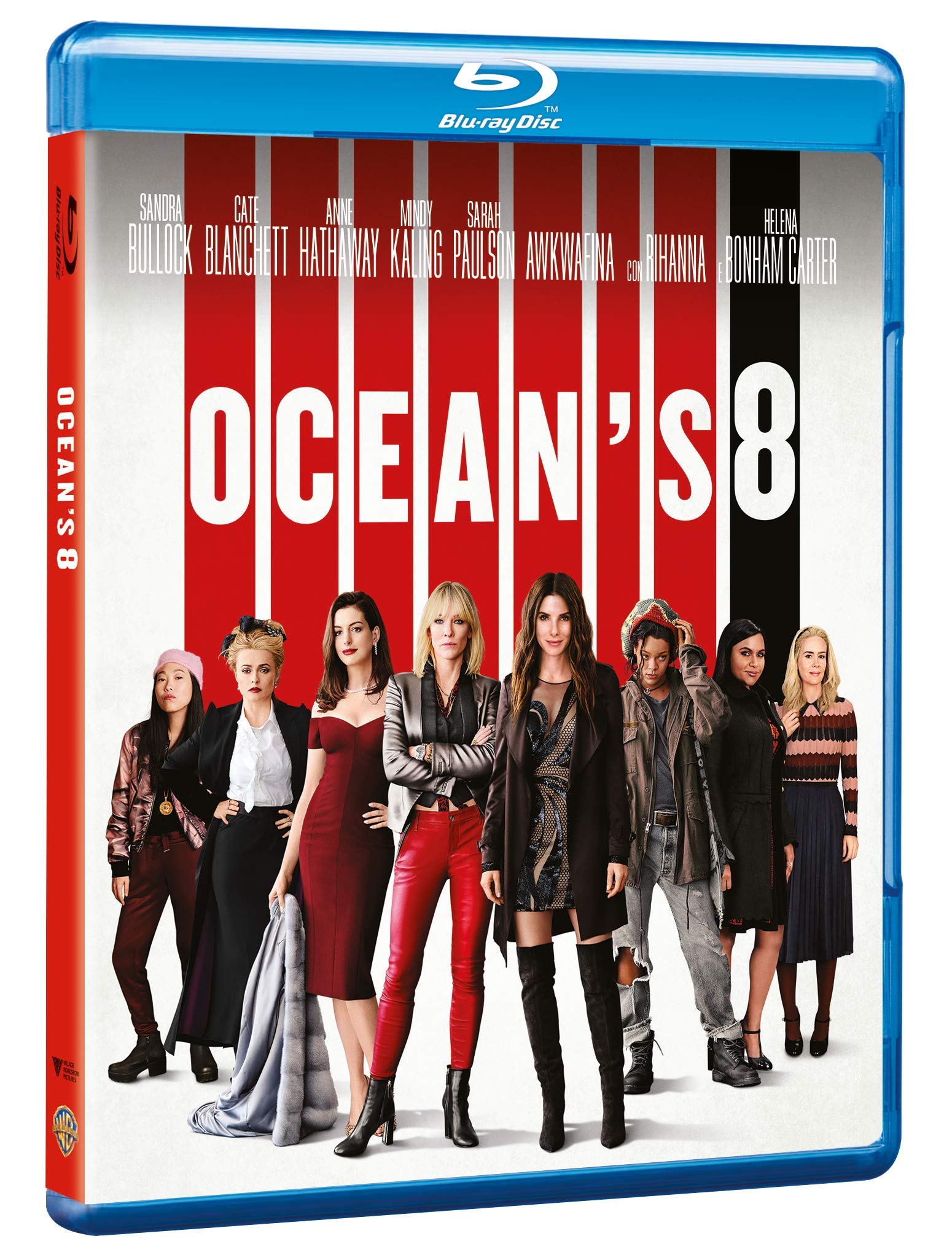 ocean's eight - blu ray BluRay Italian Import [Region Free] [Blu-ray ...