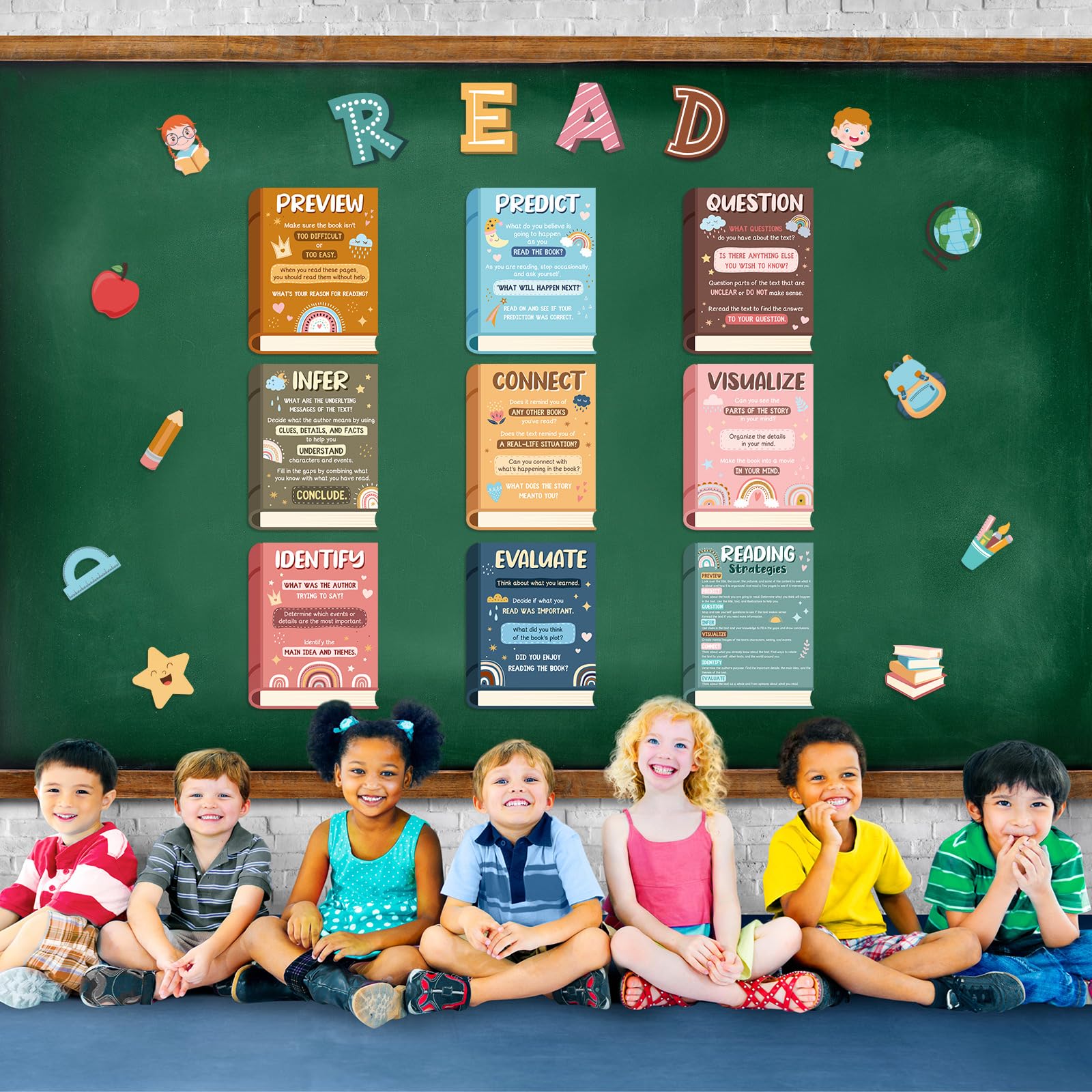 Snapklik.com : Pasimy Reading Posters Reading Strategies Posters ...