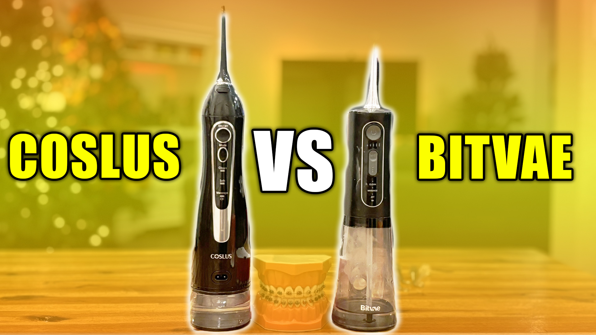 Watch COSLUS vs BITVAE C5 Water Flosser Comparison! on Amazon Live