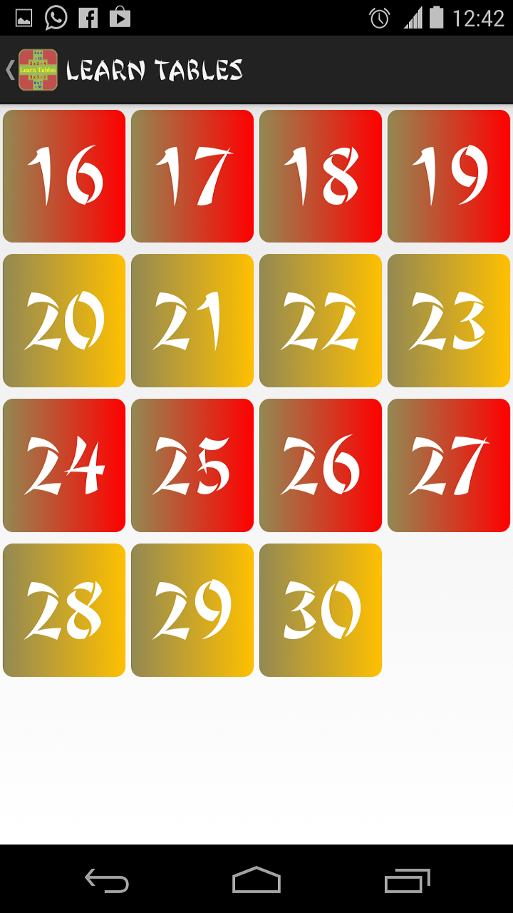 Learn Multiplication Table Pro:Amazon.de:Appstore for Android