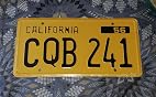 Christine | CQB 241 | Metal Stamped License Plate, Frames - Amazon Canada