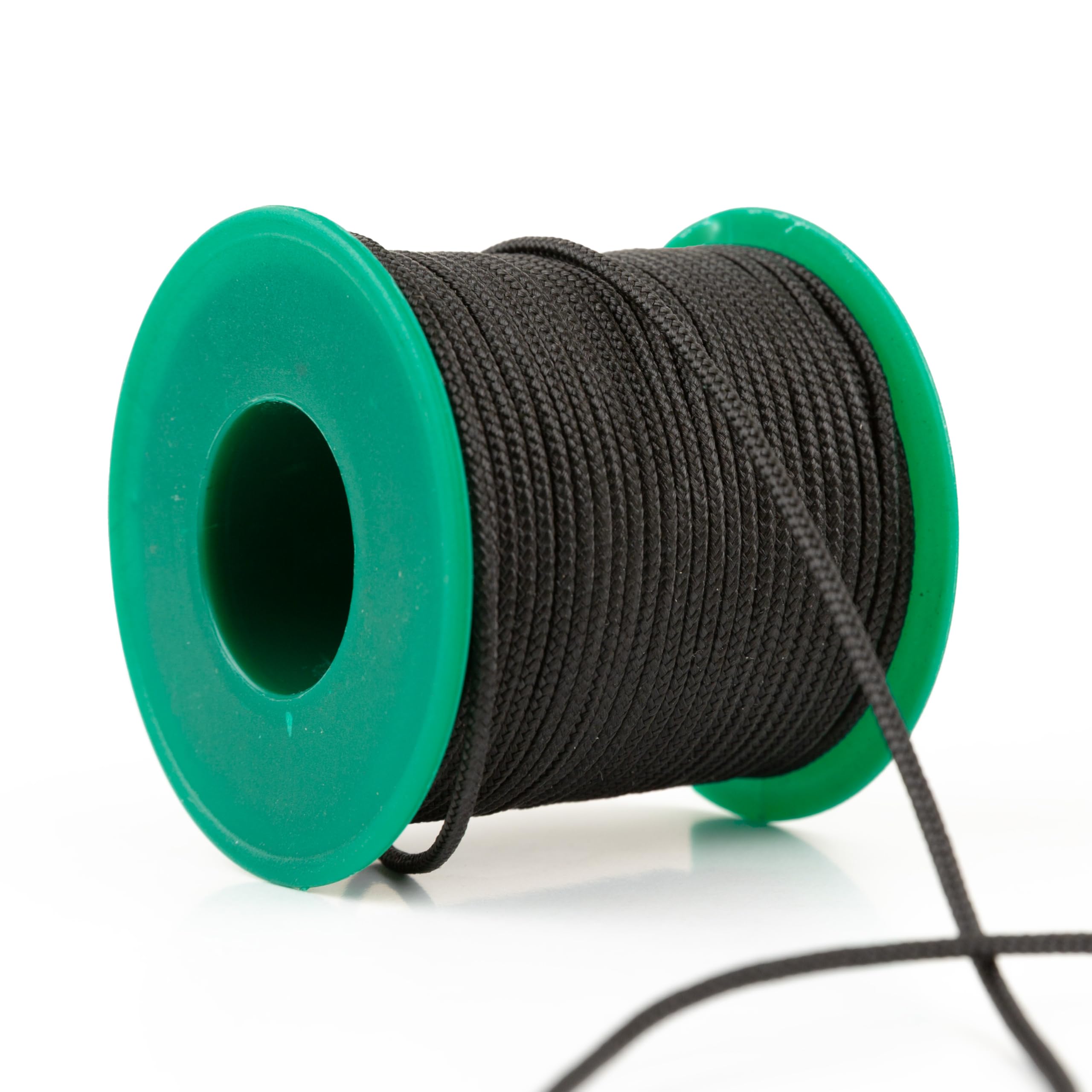 Black Cord, 2mm, 25m, Braided, Non-stretch, Strong, Durable, For ...