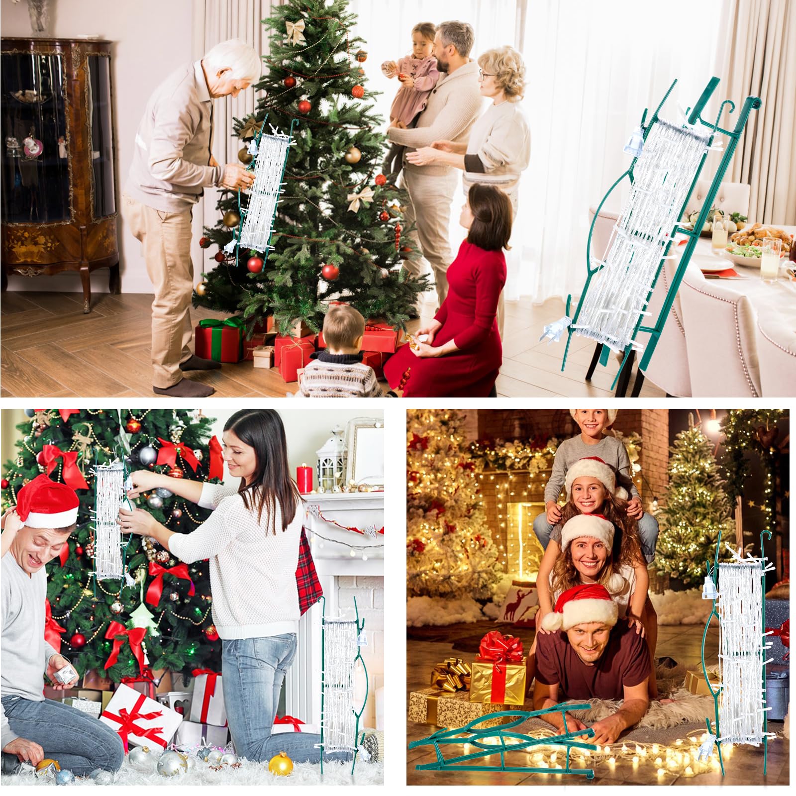 Snapklik.com : CINPIUN 12 Pcs Christmas Light Storage Holder 18 Inch ...
