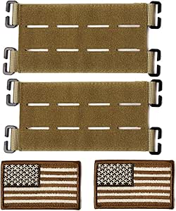 Amazon.com: Molle Patch Panel with Laser Cutting Loop, Molle Patch Display Holder for Backpack ...
