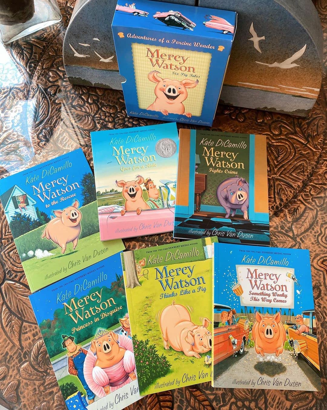 Mercy Watson Boxed Set: Adventures of a Porcine Wonder: Books 1-6 ...