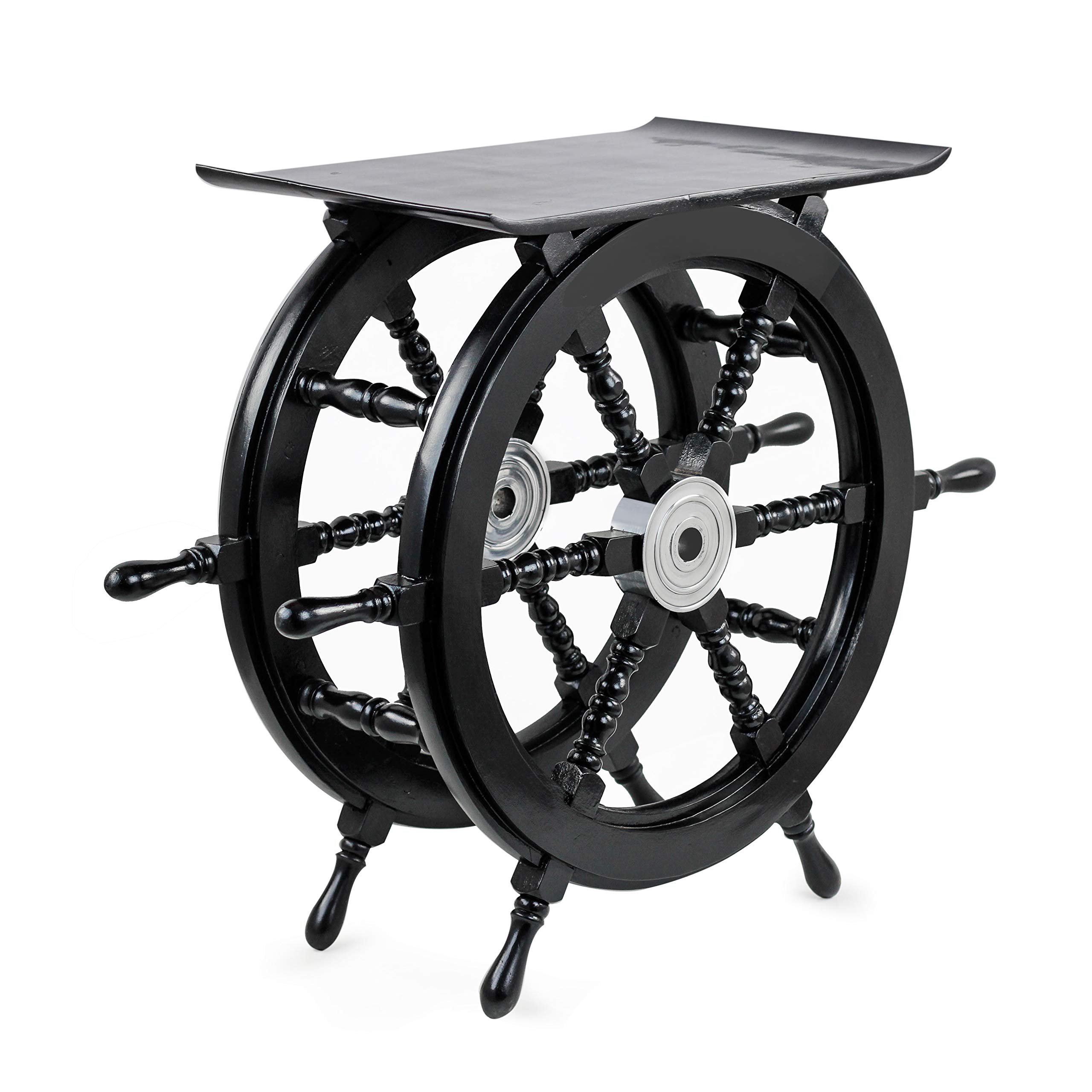 Amazon.com: Nagina International Pirate's Black Nautical Handcrafted ...