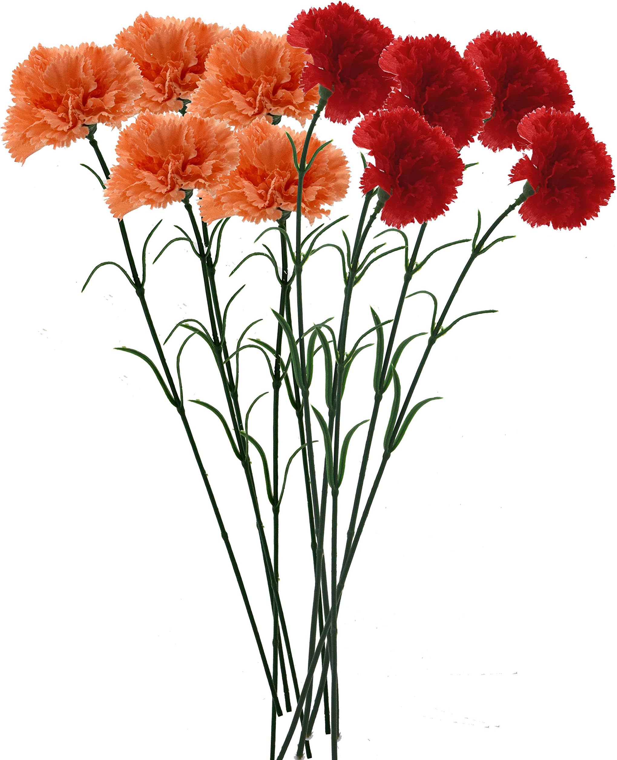 Buy Four Walls Artificial Synthetic Single Carnation Flower Stick (45 ...