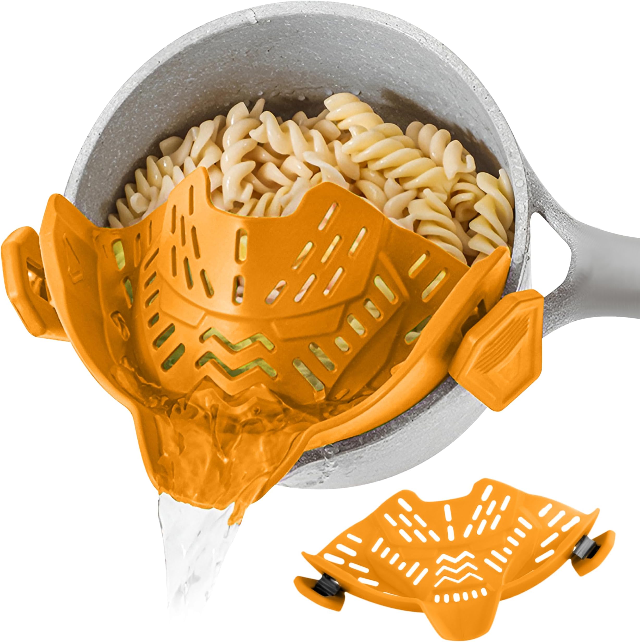 Amazon.com: Clip On Strainer, Pot Strainer for Pasta, Vegetables, Fruit ...