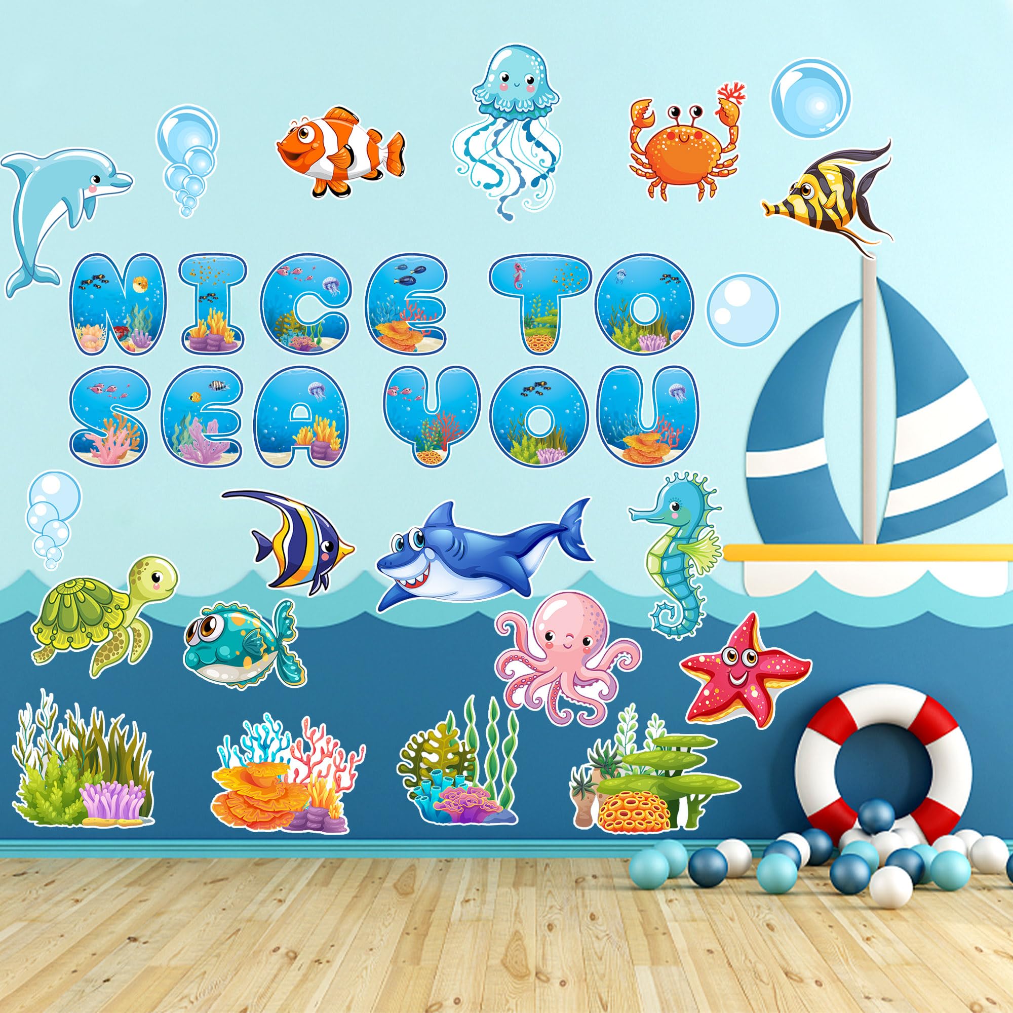 Octoper Ocean Classroom Decorations