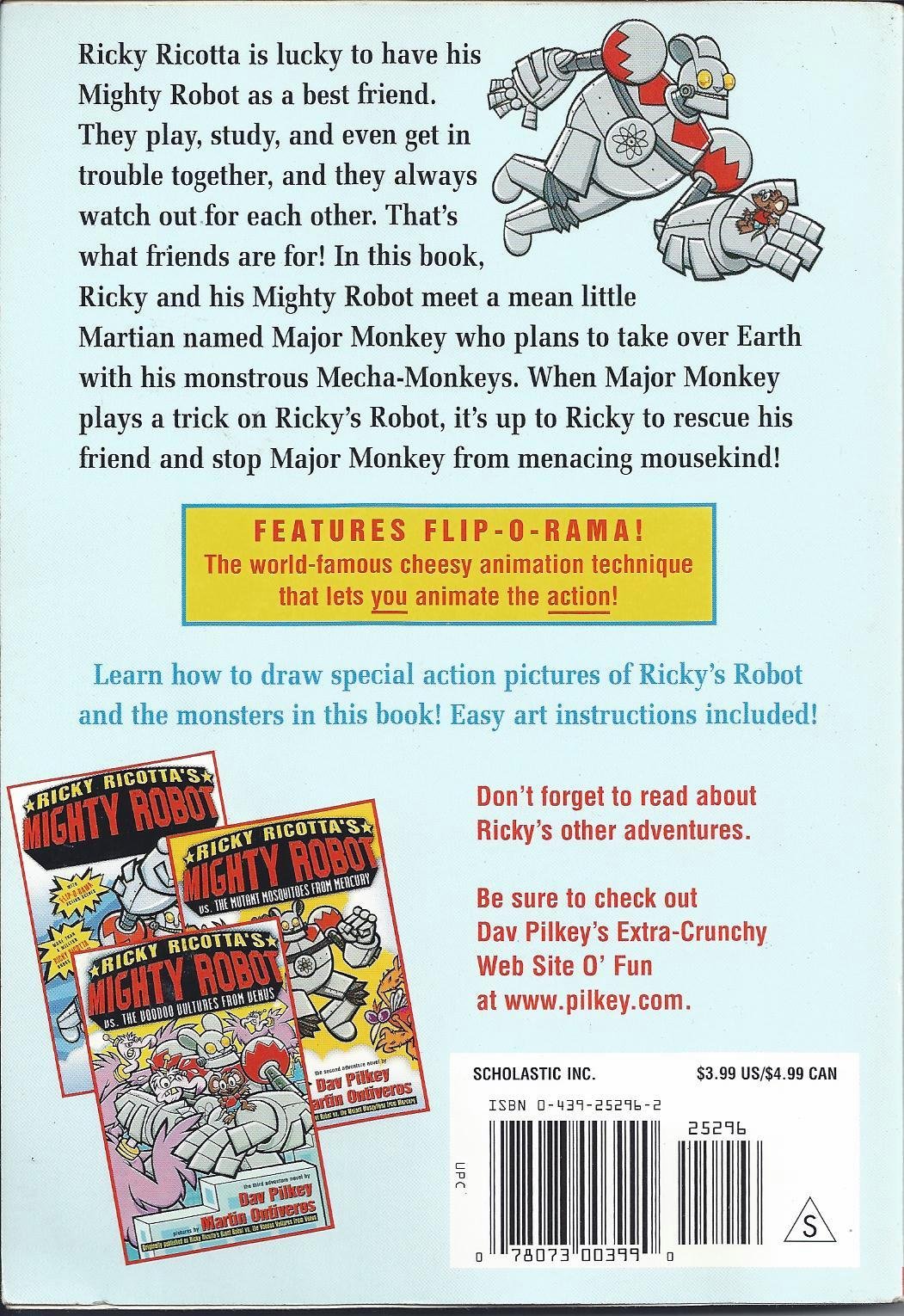 Amazon.com: Ricky Ricotta's Mighty Robot vs. The Mecha-Monkeys From ...