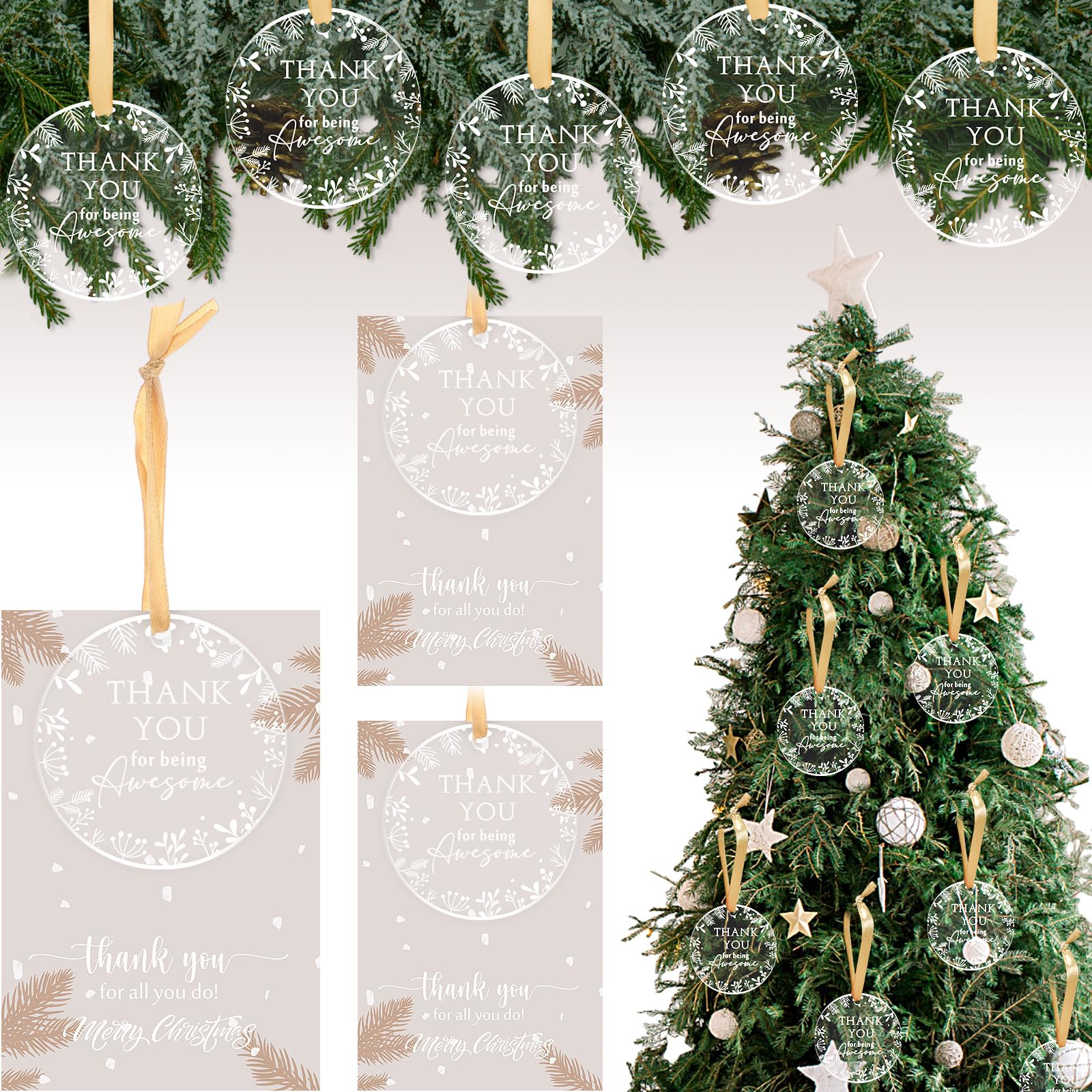 Amazon.com: Barydat 36 Sets Christmas Employee Appreciation Gifts ...