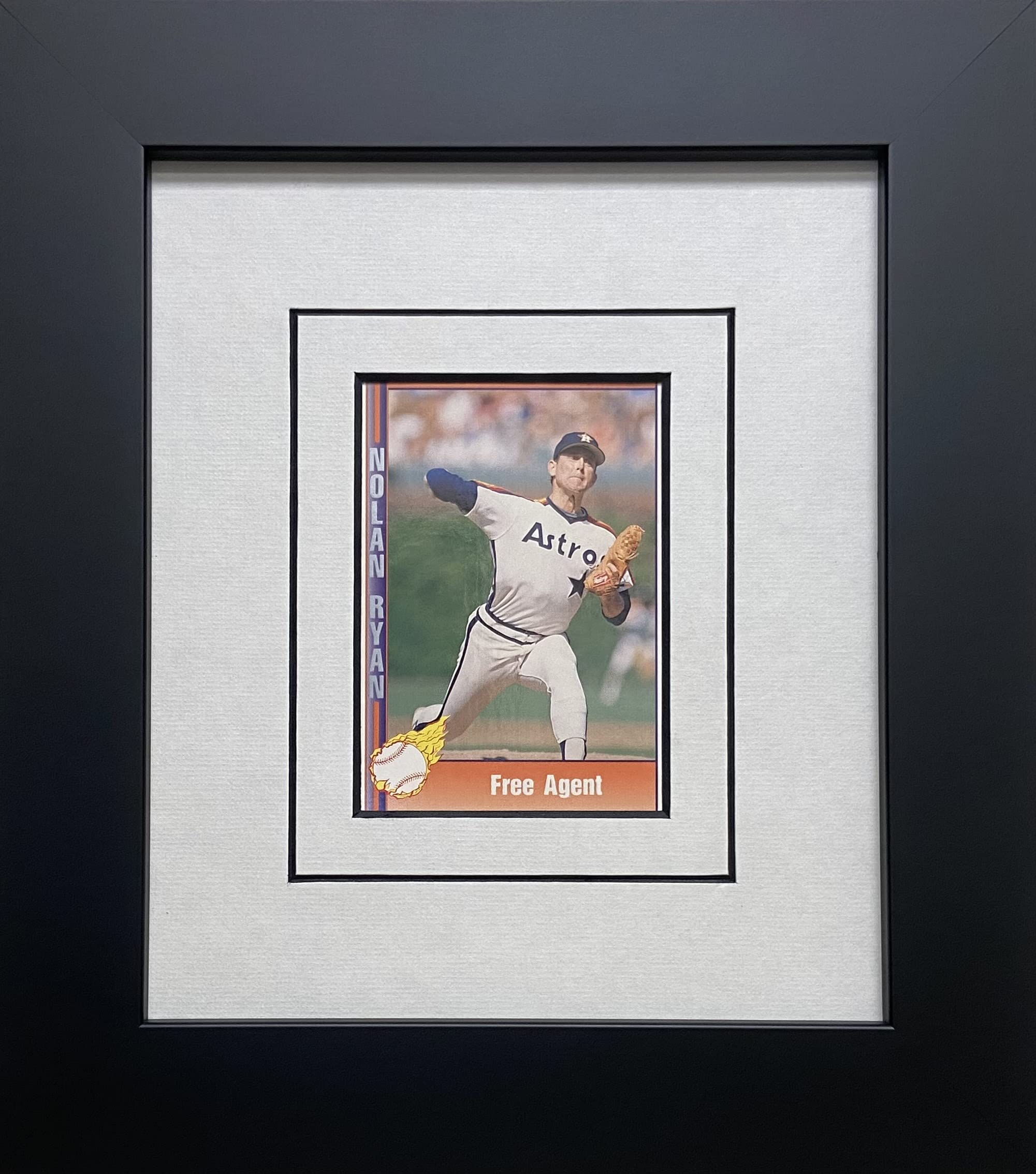 Amazon.com - Trading Card Display Frame One (1) Trading Card With White ...