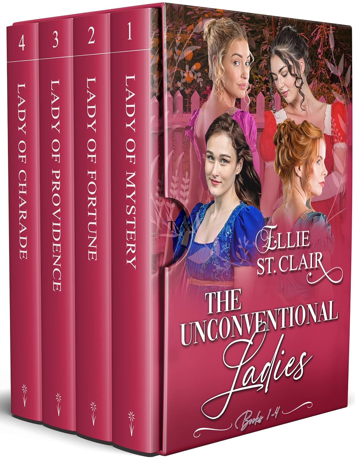 Amazon.com: The Unconventional Ladies Box Set: Books 1-4 eBook : St. Clair, Ellie: Kindle Store