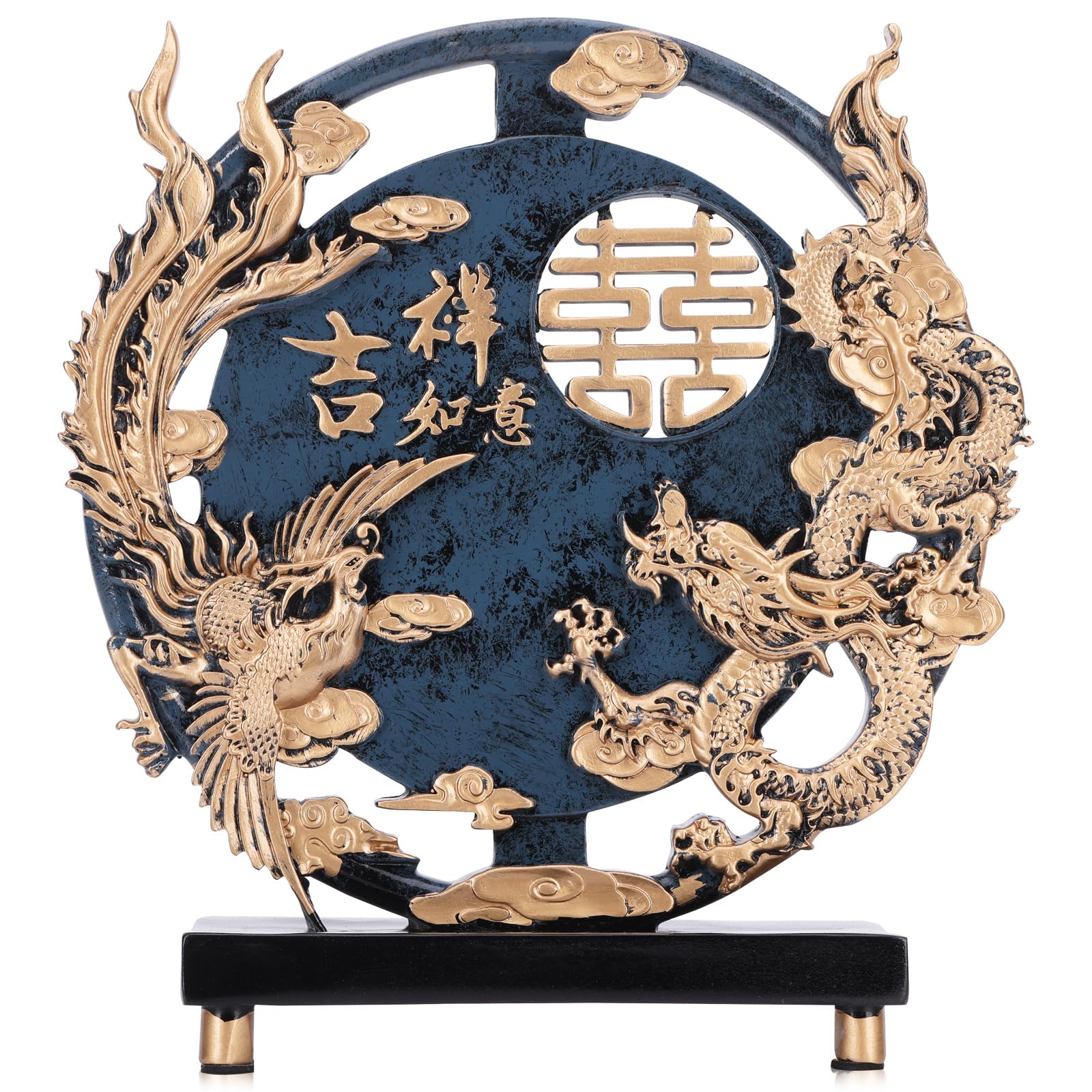 Amazon.com: XIYOUQI Modern Abstract Art Resin Statue Home Decoration ...