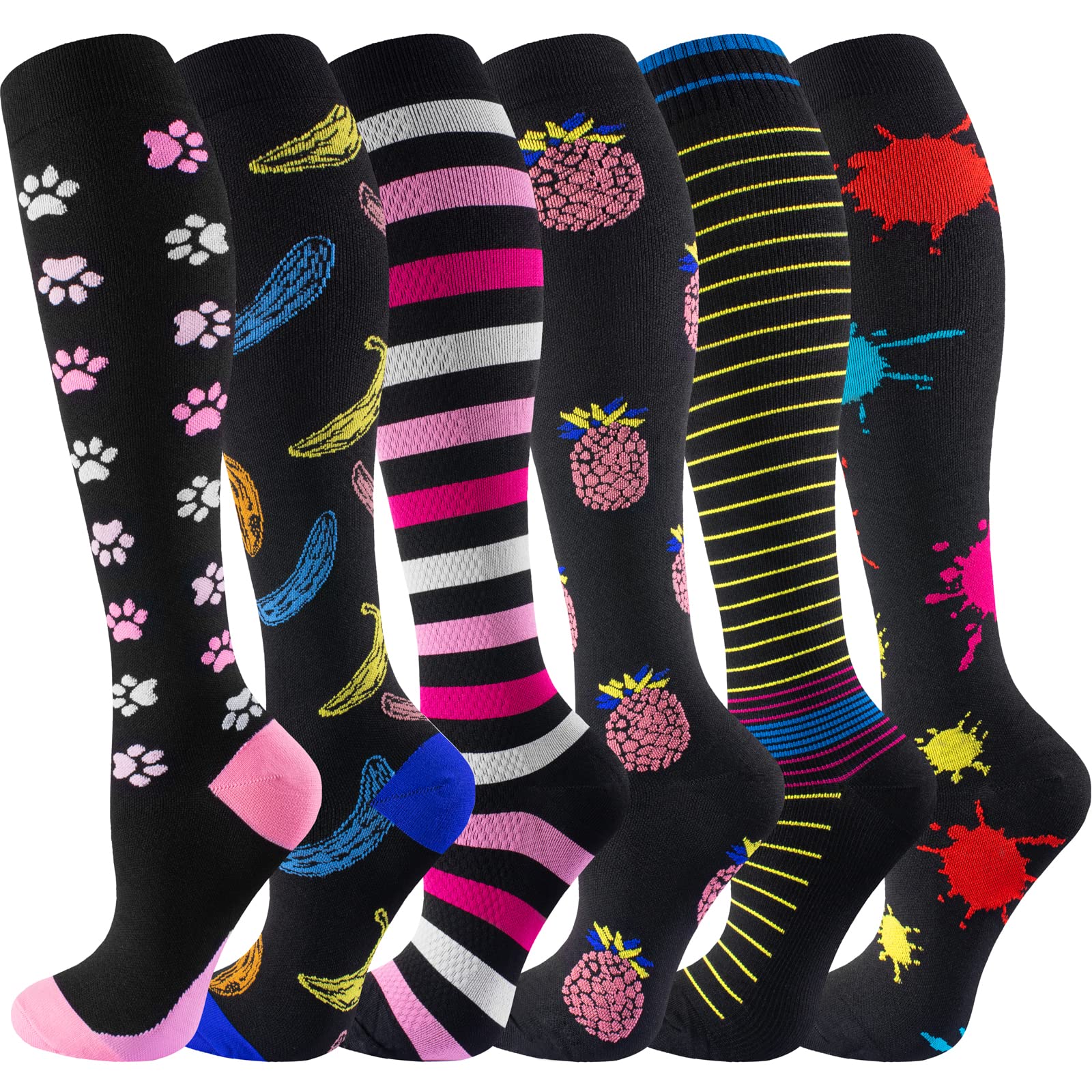 Amazon.com: bropite Compression Socks for Women & Men Circulation ...