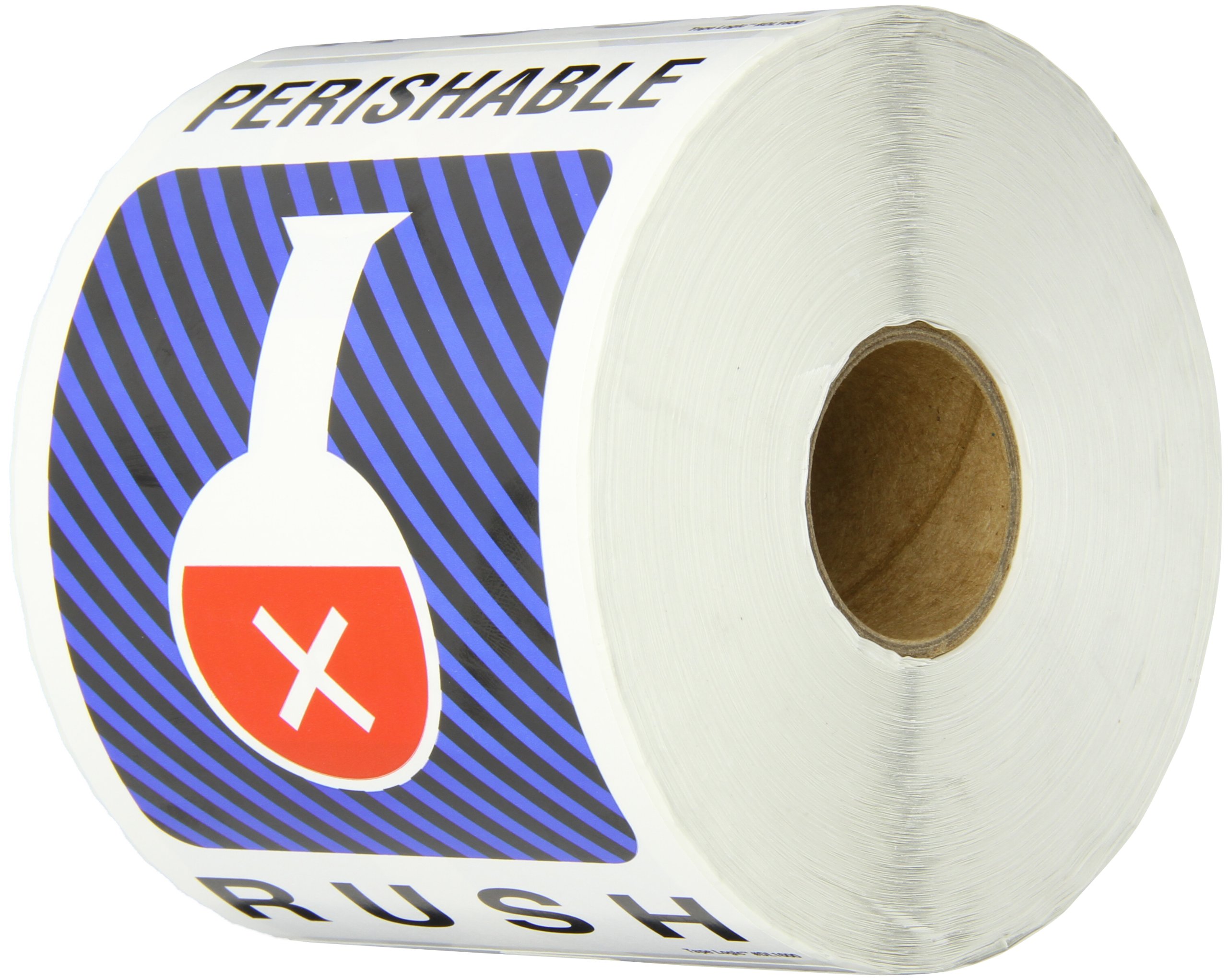Amazon.com: Tape Logic Aviditi Tape Logic 4" x 6","Perishable Rush" Multiple Warning Sticker ...