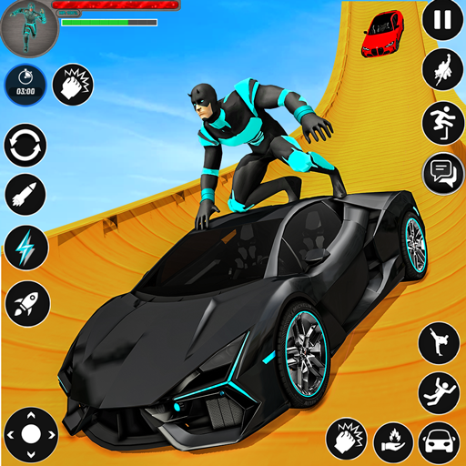 Mega Ramp Car Stunts GT Car Racing Game - Impossible Mega Ramp GT ...