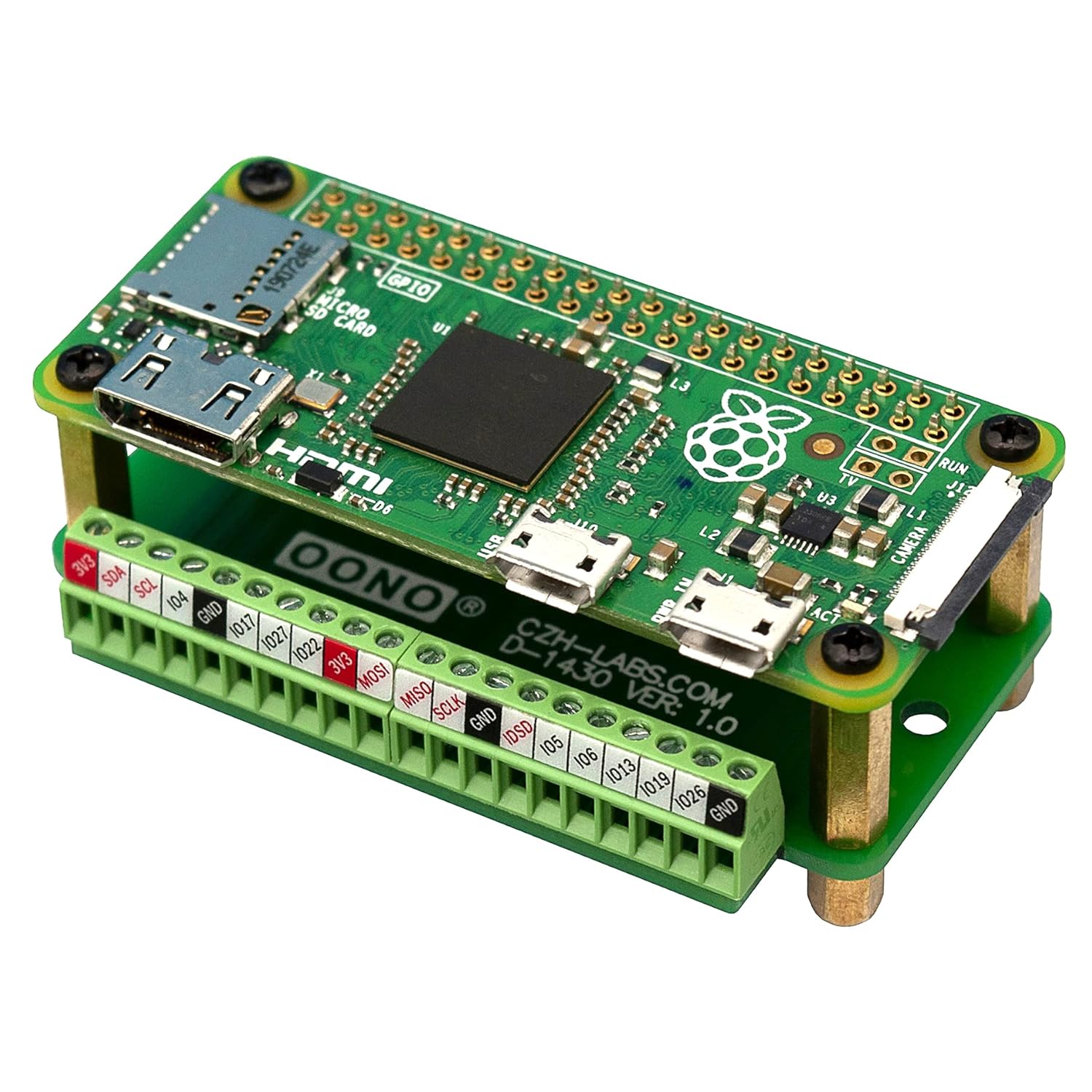 Ultra-Small RPi Zero Terminal Block Breakout Board Philippines | Ubuy