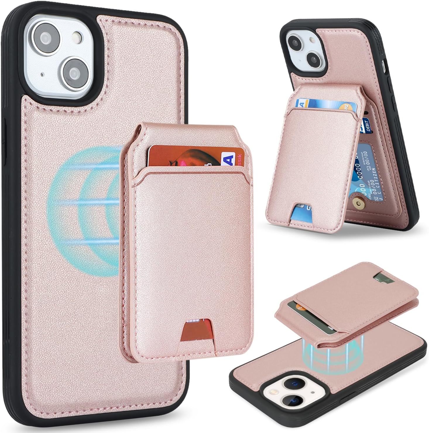 Amazon.com: Havaya for iPhone 12 Mini Wallet Case iPhone 12 Mini ...