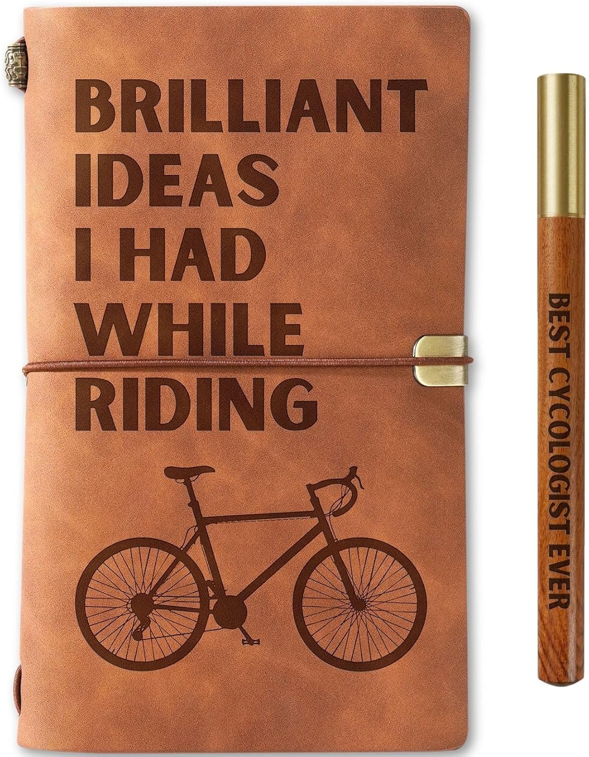 InnoBeta Cyclist Gifts for Men Women, Journal Pen Set for Cyclists on Birthday, Christmas ...