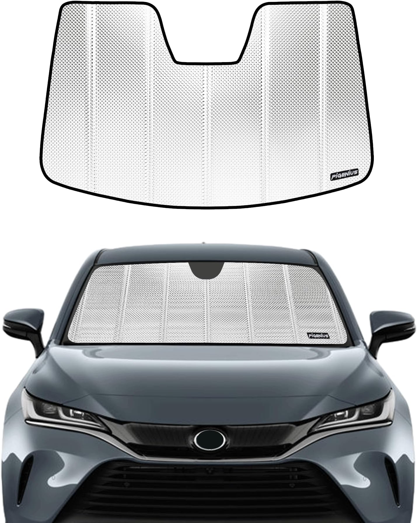 Amazon.com: Pigenius Windshield Sun Shade for 2020-2024 Toyota 4Runner ...