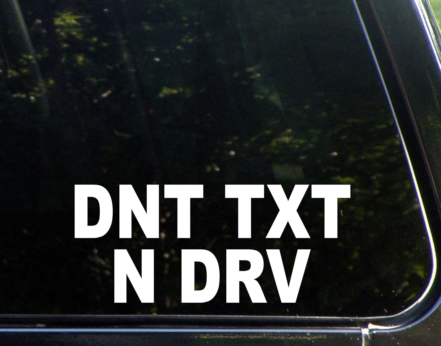 Amazon.com: Diamond Graphics Dnt Txt N Drv (9" X 4") Die Cut Decal ...