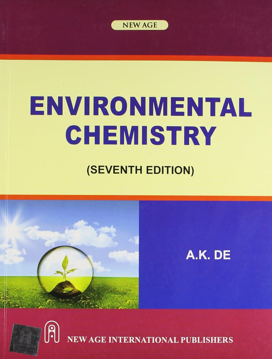 Environmental Chemistry: De, A.K.: 9788122426175: Amazon.com: Books