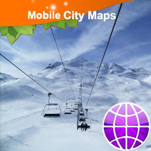 Les Trois Vallees ski area Street Map - App on Amazon Appstore