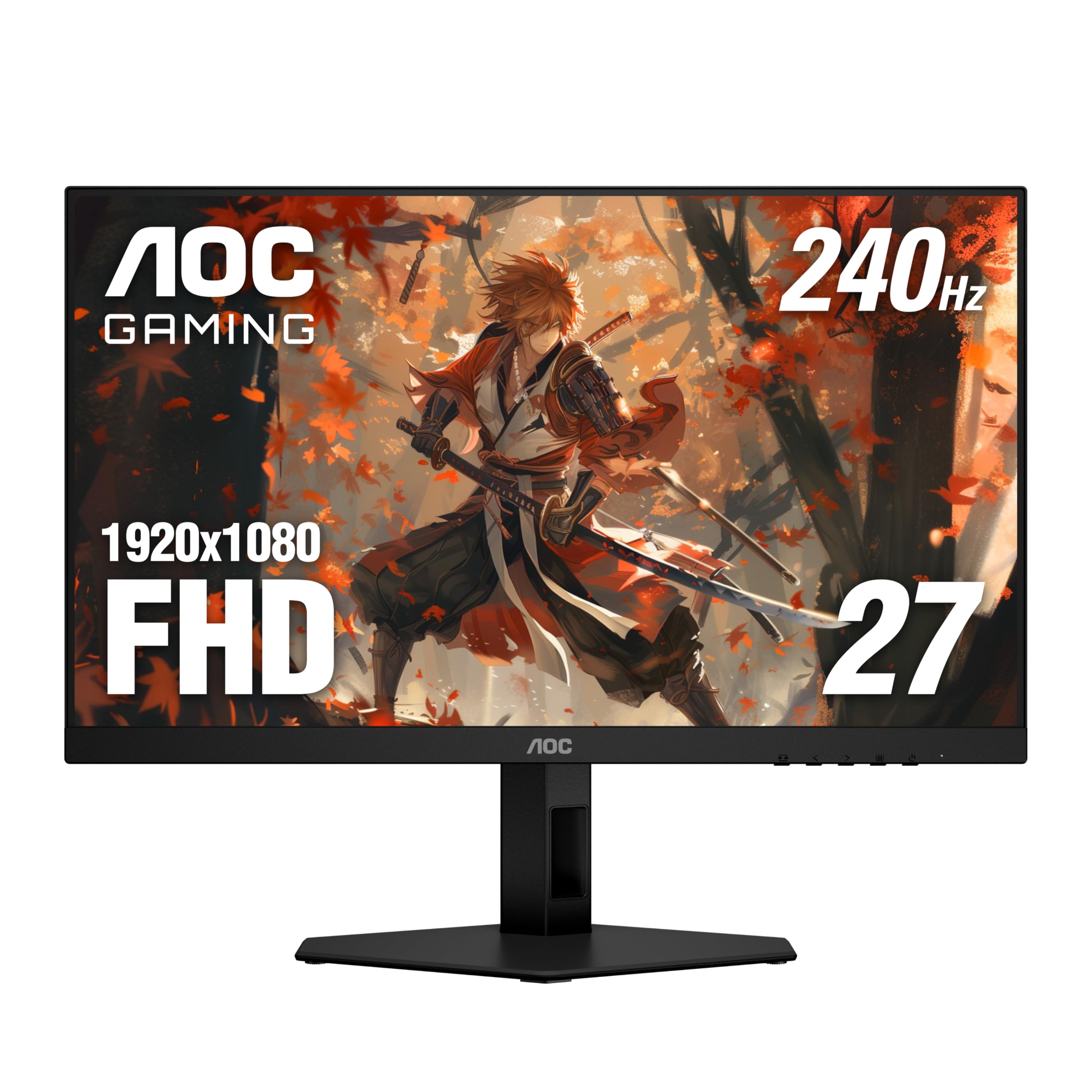 Amazon.com: AOC 24G4E 24" Gaming Monitor, Full HD 1920x1080 IPS Panel ...