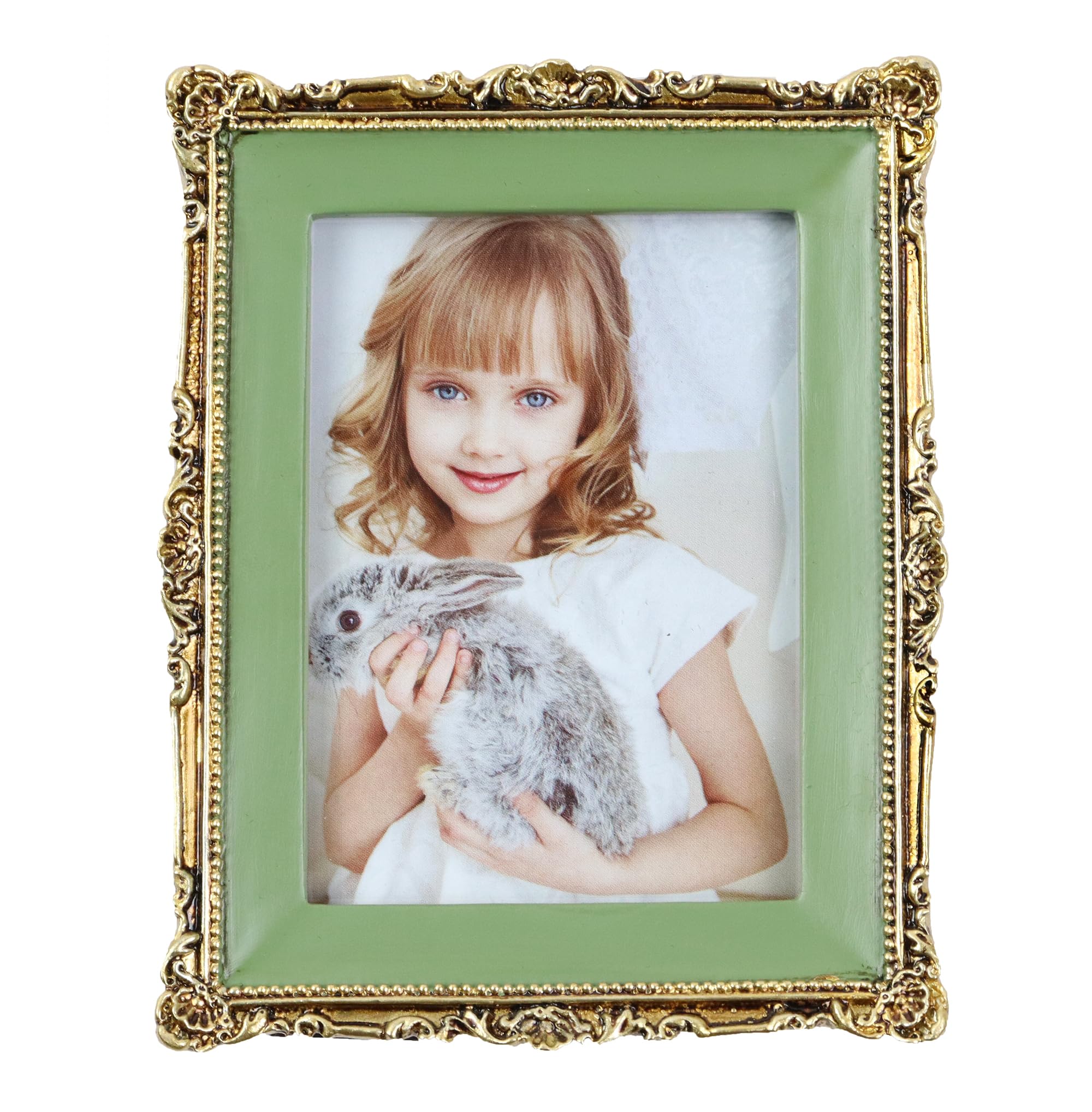 Amazon.com - Hymmah Wallet Picture Frame Vintage Photo Frame Ornate ...