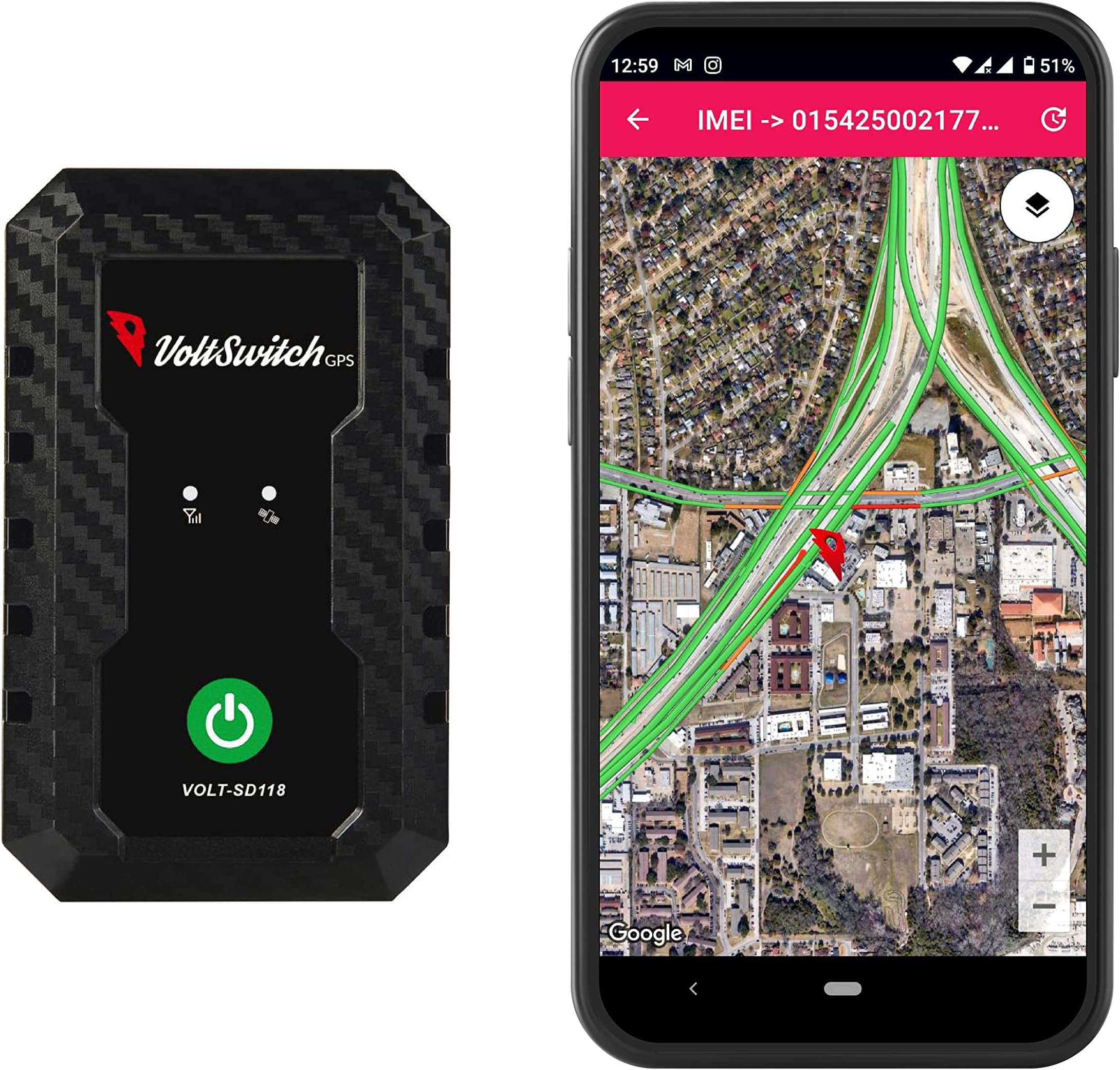 Amazon.com: SD118 Wireless GPS Tracker, Rechargeable GPS for All ...