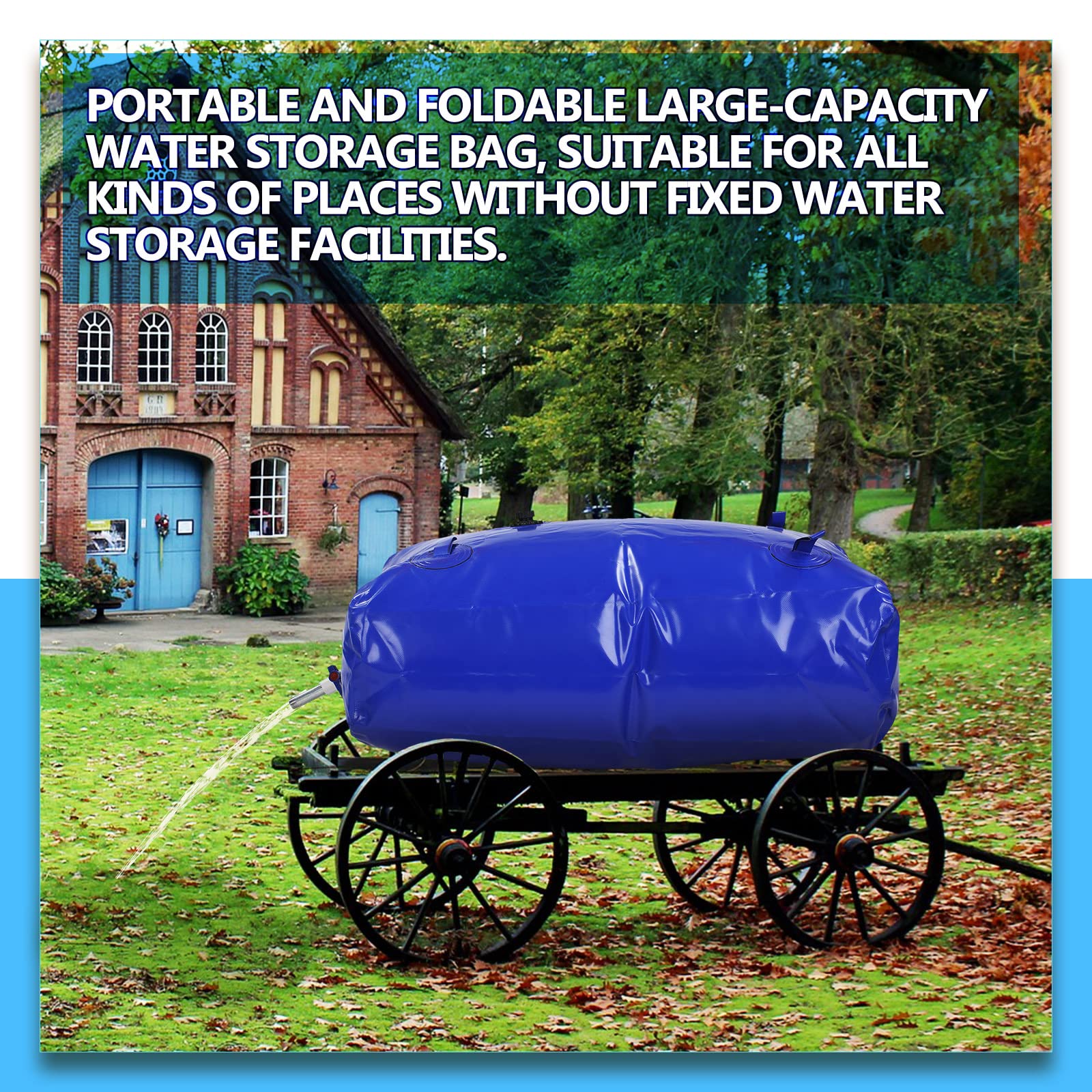 Snapklik.com : Kingdder Large Capacity Water Storage Bladder Emergency ...