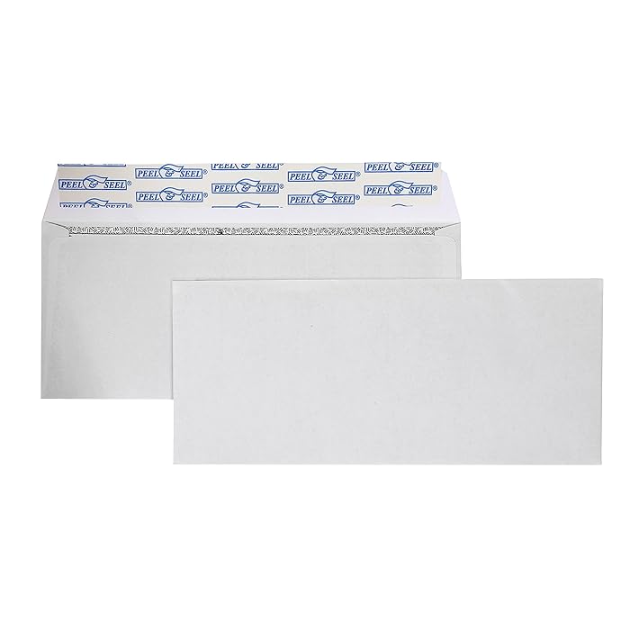 Buy #6 3/4 Security Envelopes Clean Seal – Bulk Self-Seal Windowless ...