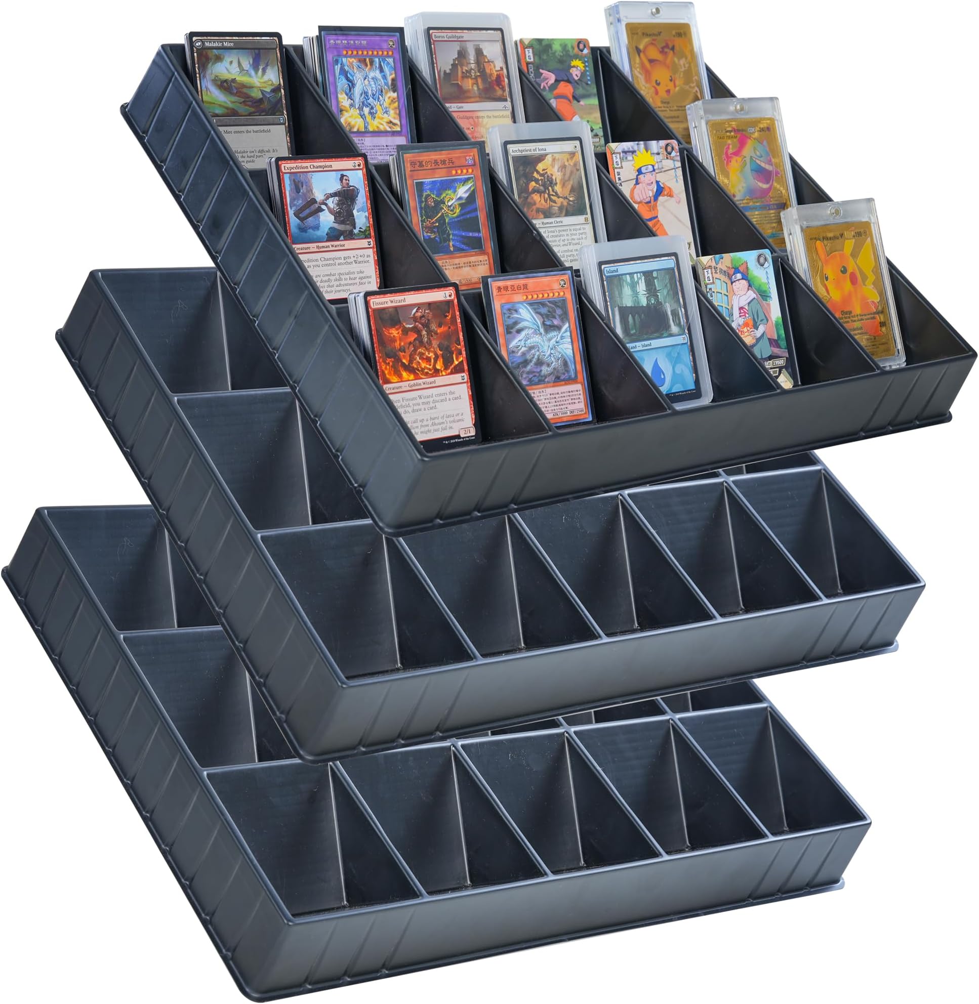 Amazon.com: D DACCKIT Card Sorting Tray for Sports Cards & TCG - Card ...