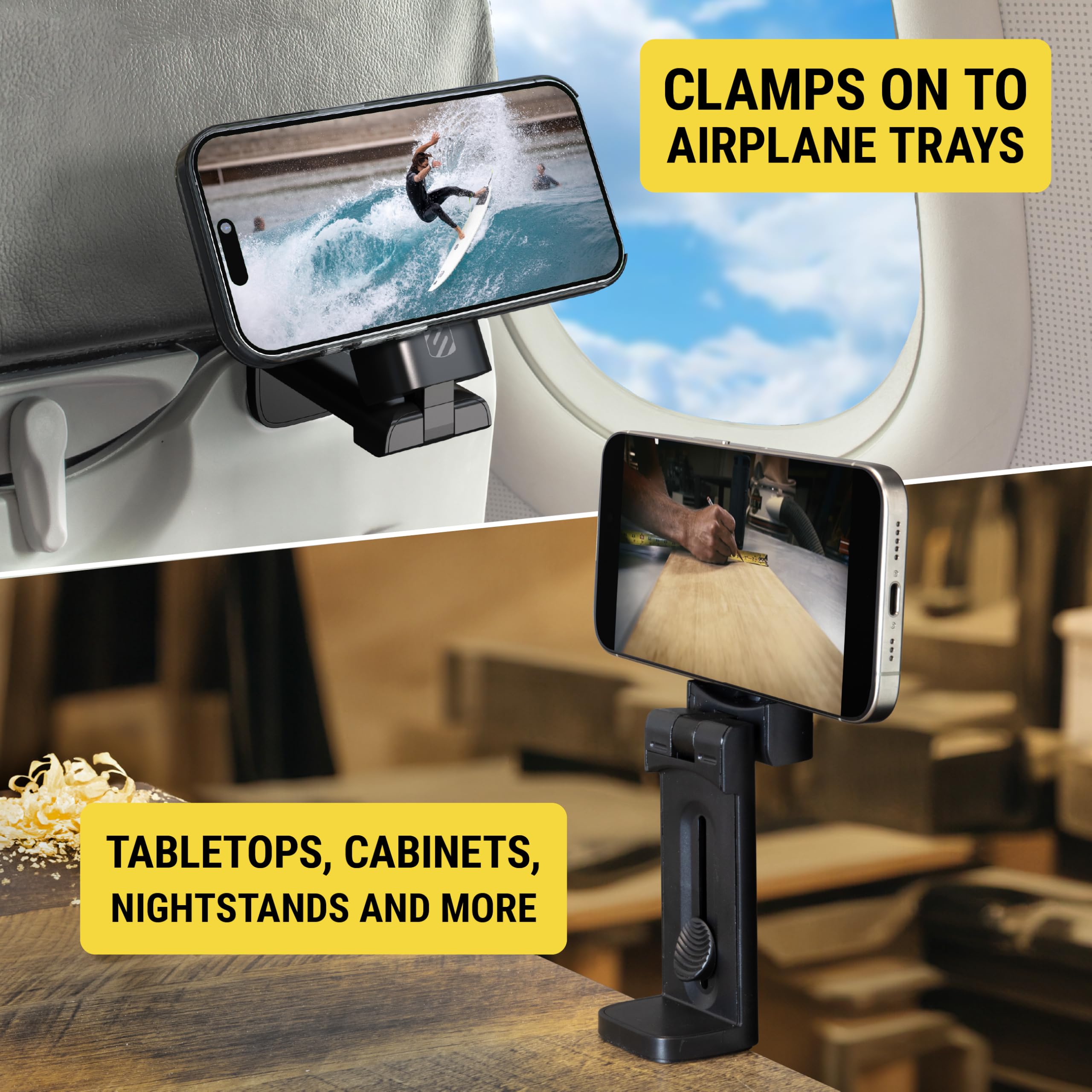 Snapklik.com : Scosche SMSTRVL MagSafe Airplane Phone Holder Mount ...