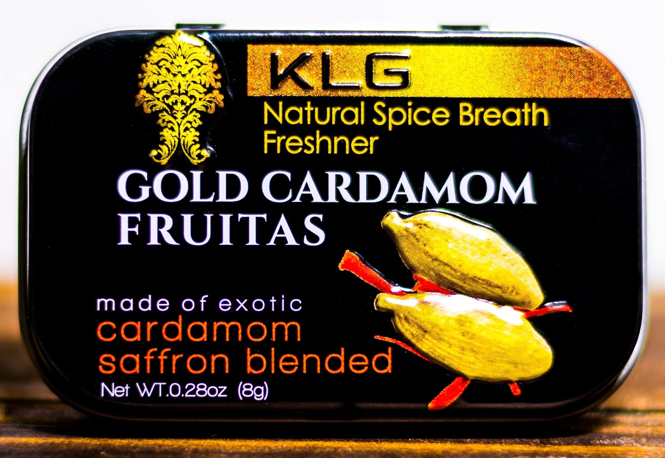 Amazon.com : 4pk Gold Cardamom Fruitas Natural Spice Breath Freshener ...