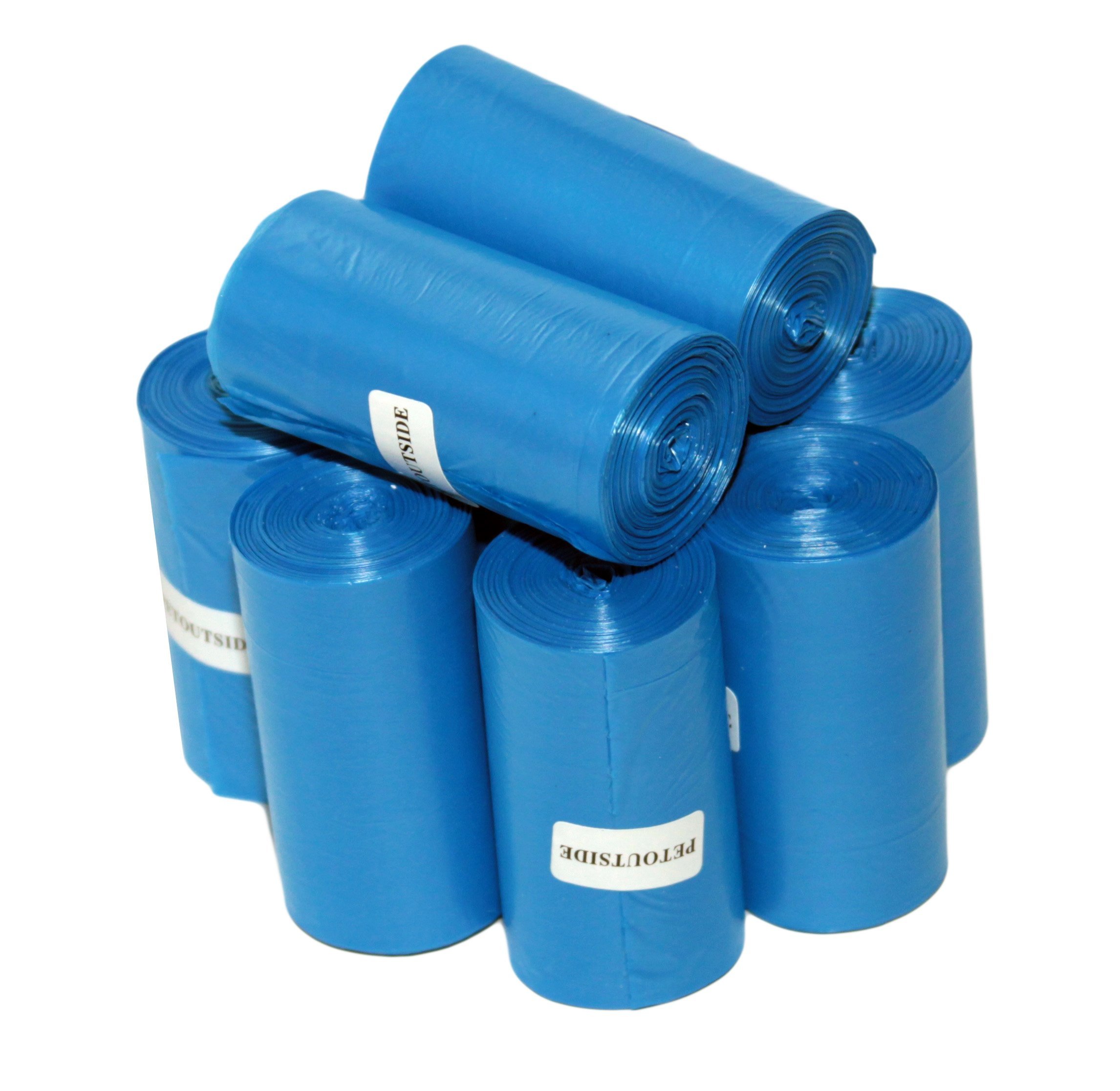 Amazon.com: 1012 DOG PET Waste Poop Bags 44 Blue Refill Rolls No Core ...