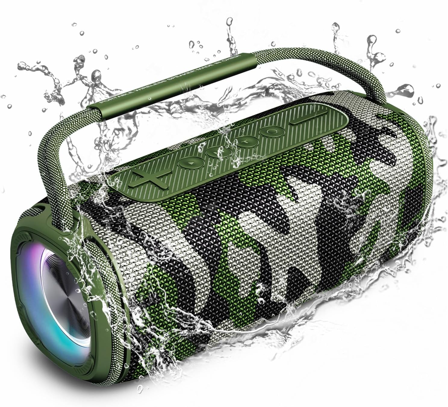 ACTEO Bocina Bluetooth, Altavoz Inalámbrico Impermeable IPX6, Bocina ...