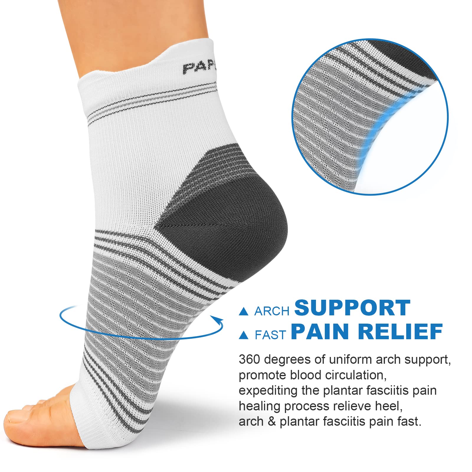Snapklik.com : Plantar Fasciitis Sock (6 Pairs) For Men And Women ...