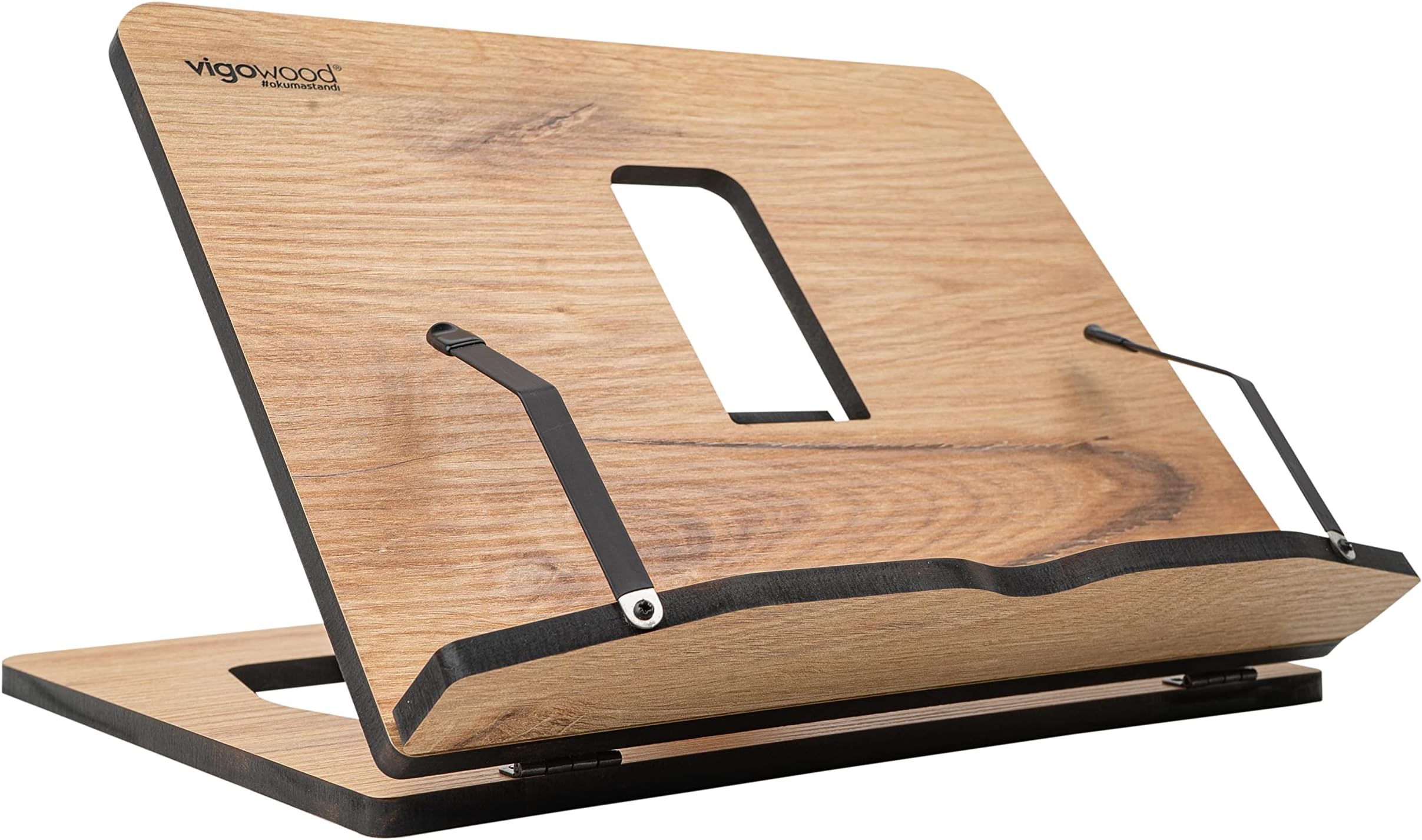 Amazon.com: Vigo Wood Book Stand, Book Holder, Reading Stand, Cookbook ...