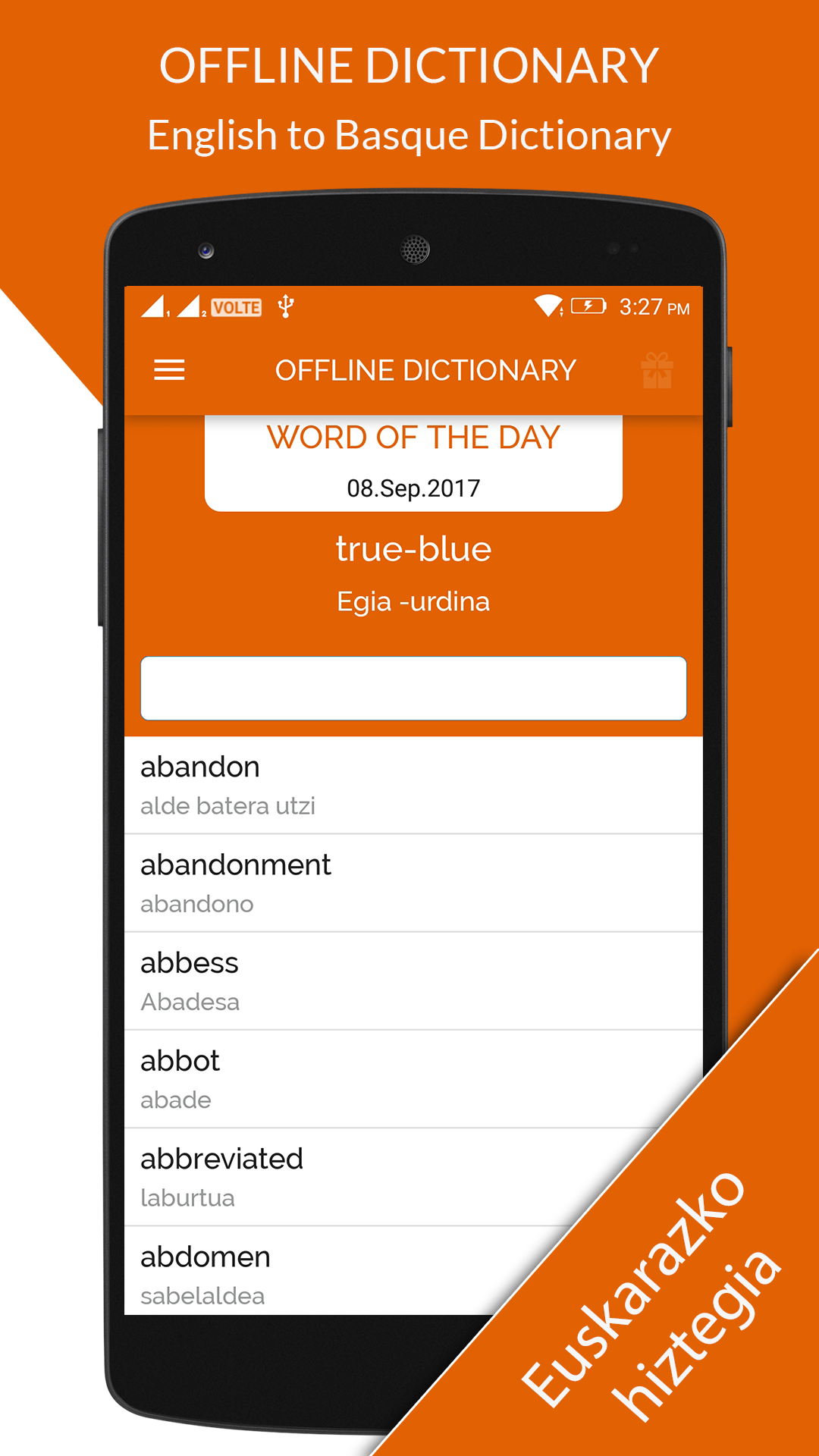 Basque Dictionary | English Basque Dictionary - App on Amazon Appstore