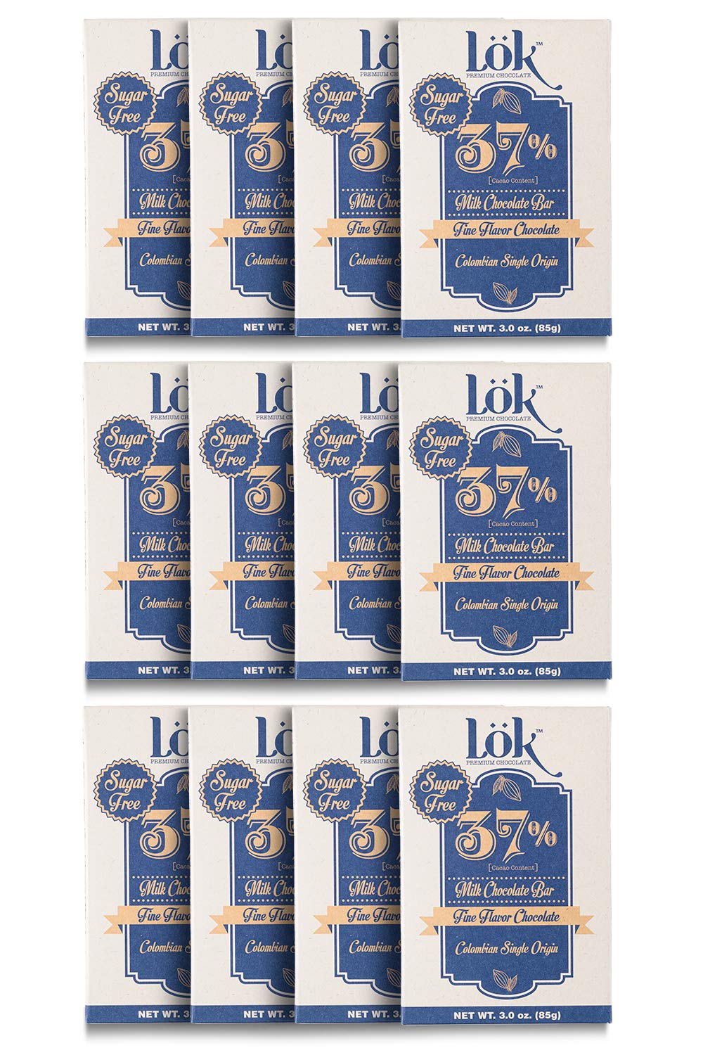 Snapklik.com : Lok Foods Milk Chocolate Bar 37% Cacao Fair Trade
