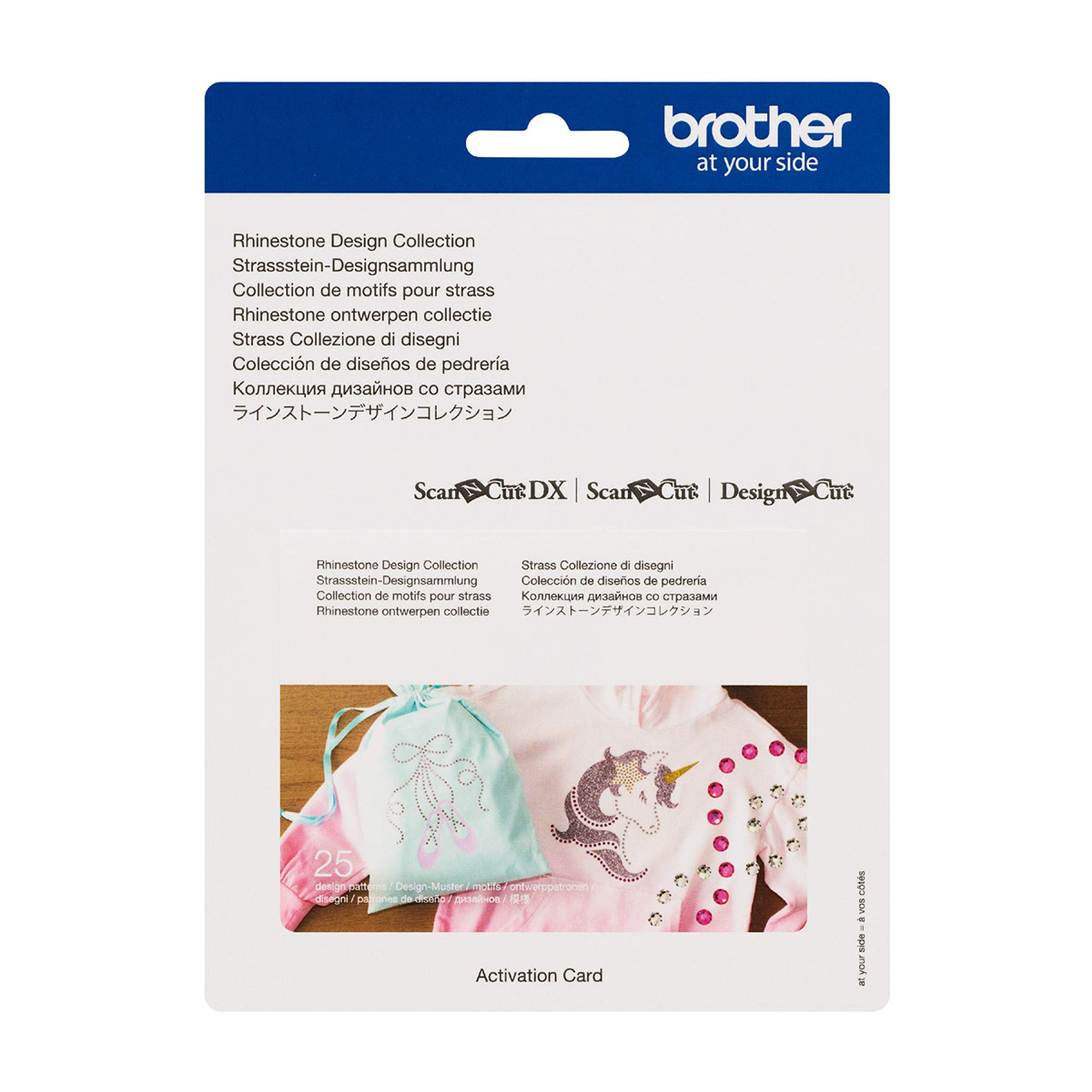 Amazon.com: Brother ScanNCut DX Rhinestone Design Collection for ...